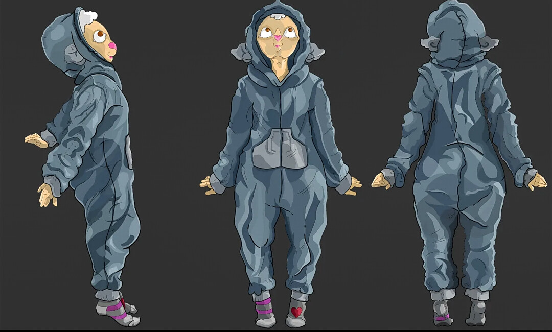 ArtStation - Character design: Sun Gazer