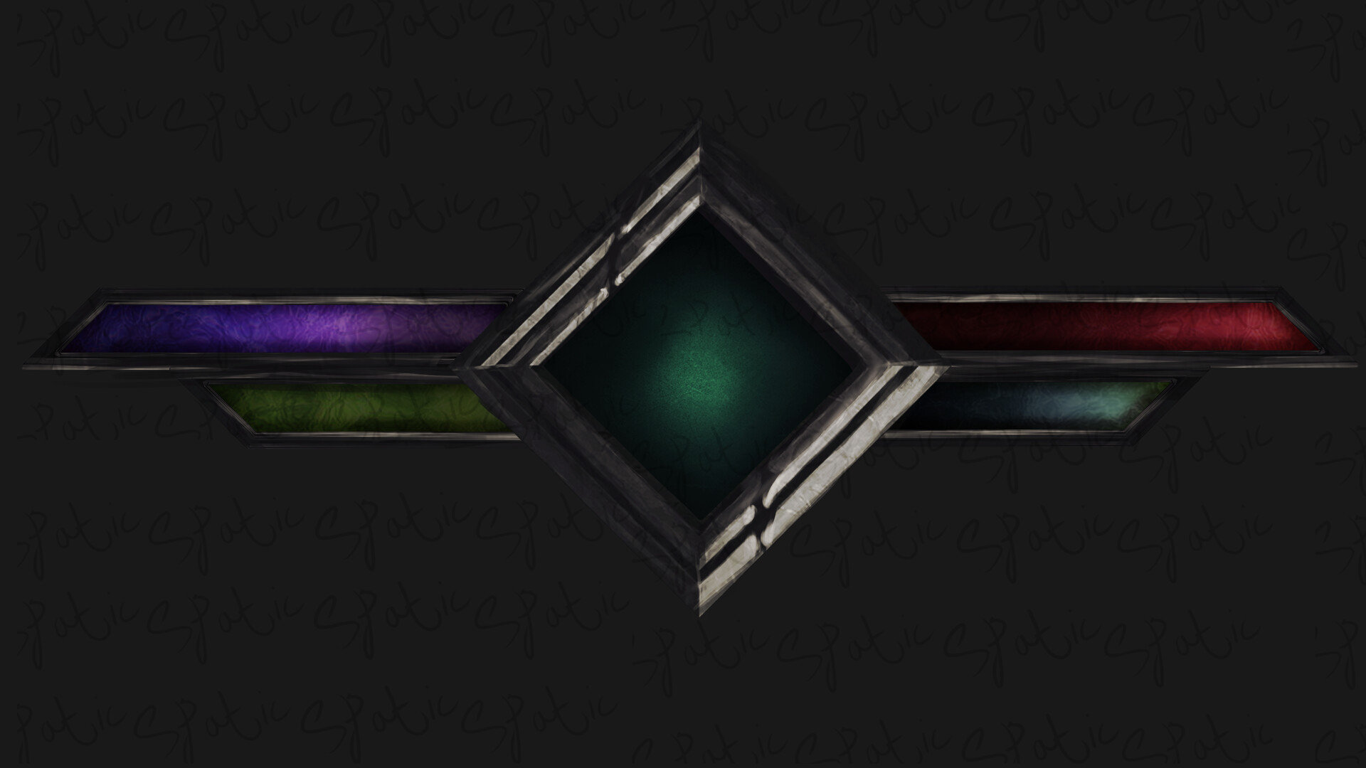 ArtStation - Rocky earth based RPG statistic bars