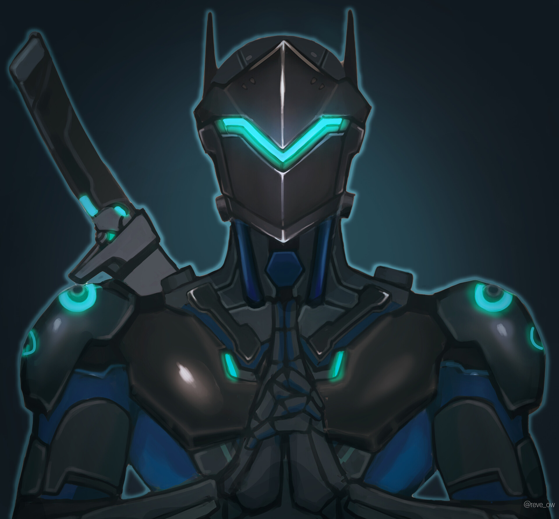 ArtStation - Genji_overwatch