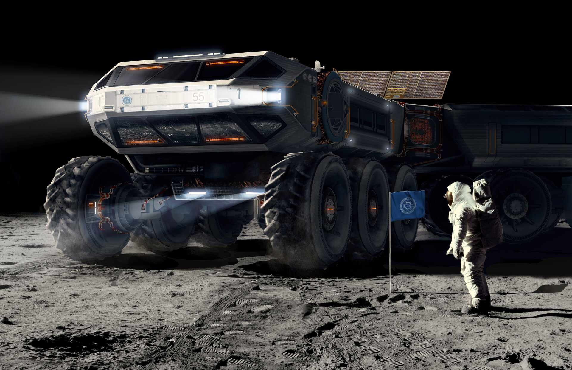 ArtStation - Moon rover
