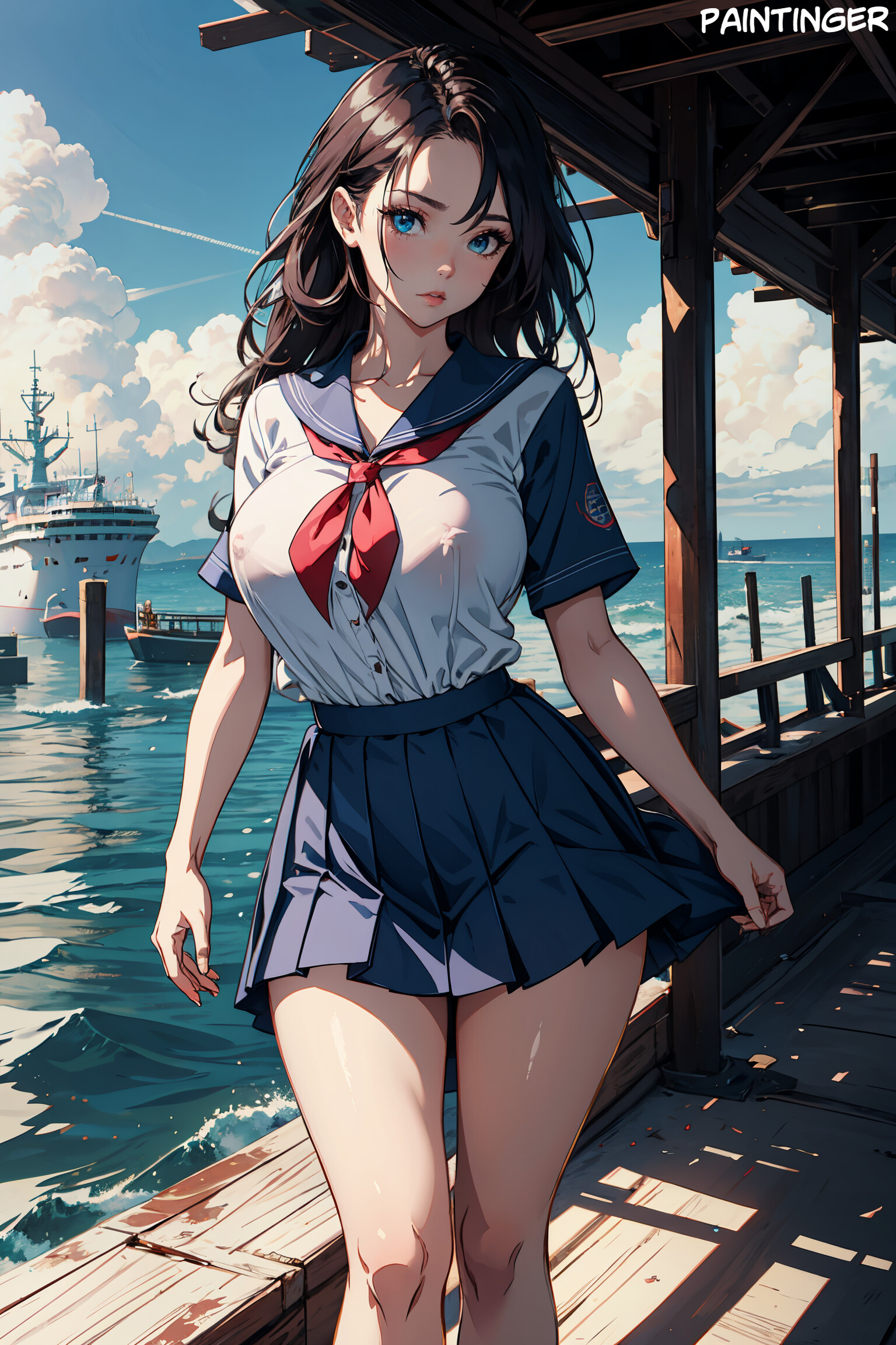 ArtStation - Sailor Girl