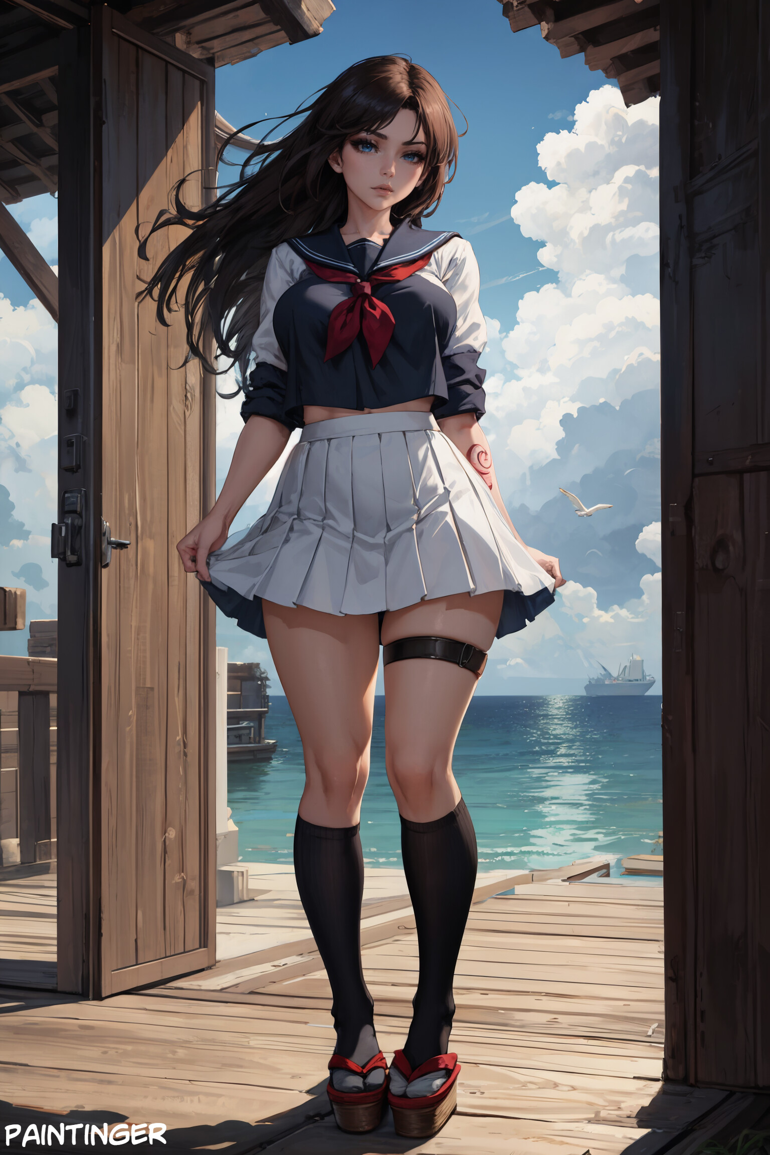 ArtStation - Sailor Girl