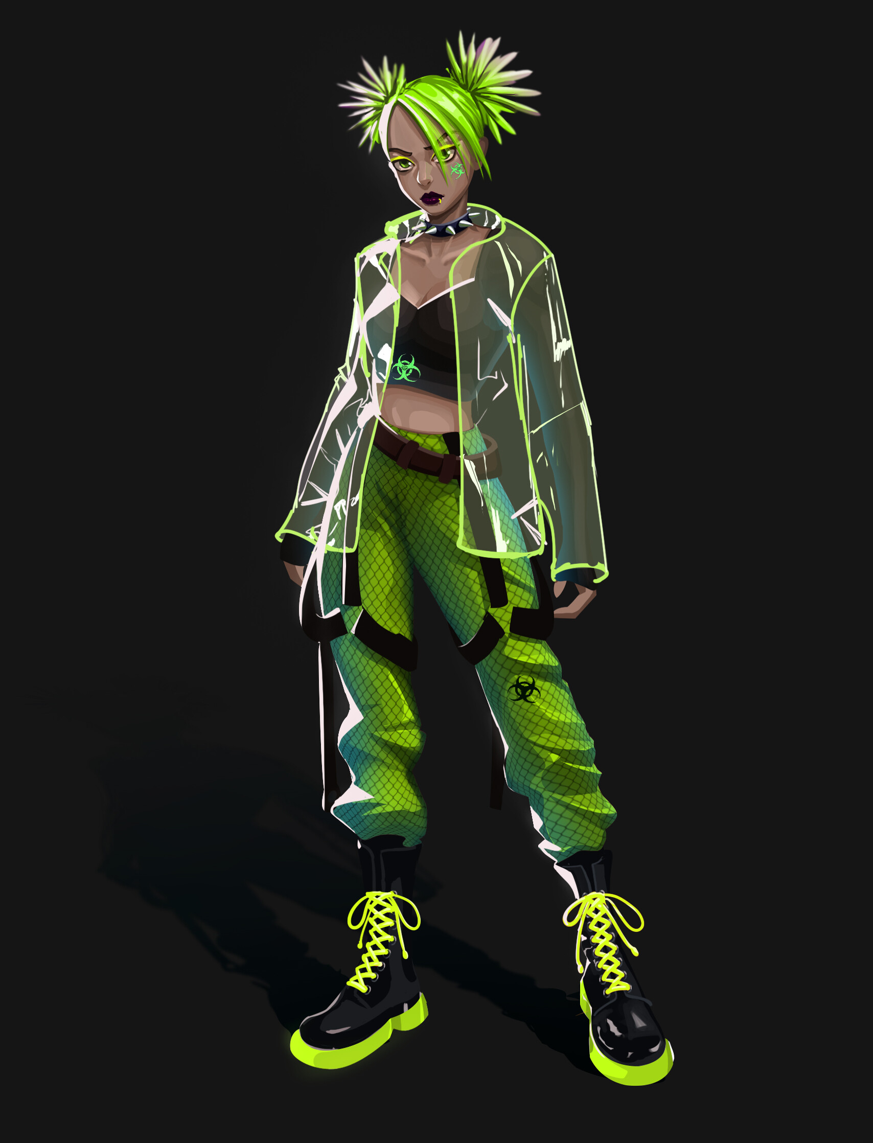 ArtStation - Goth character - Zora