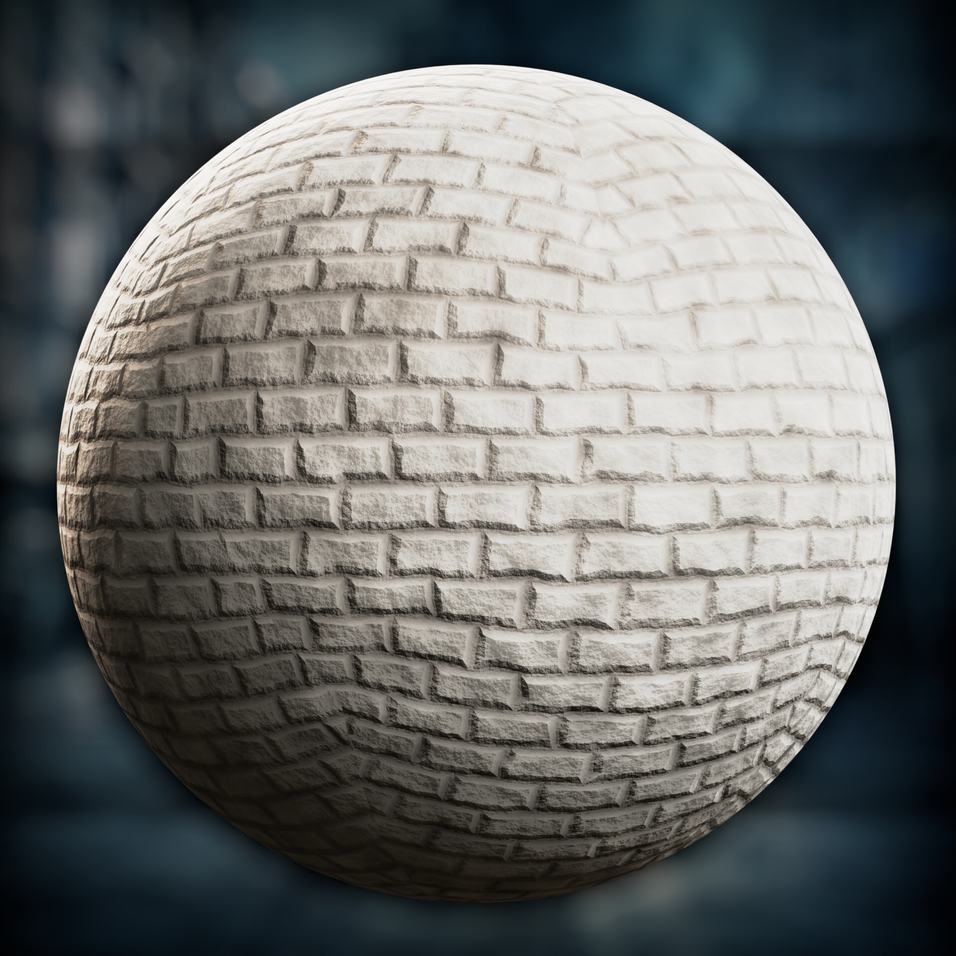 Ryan King - Procedural White Brick Material (Blender Tutorial)