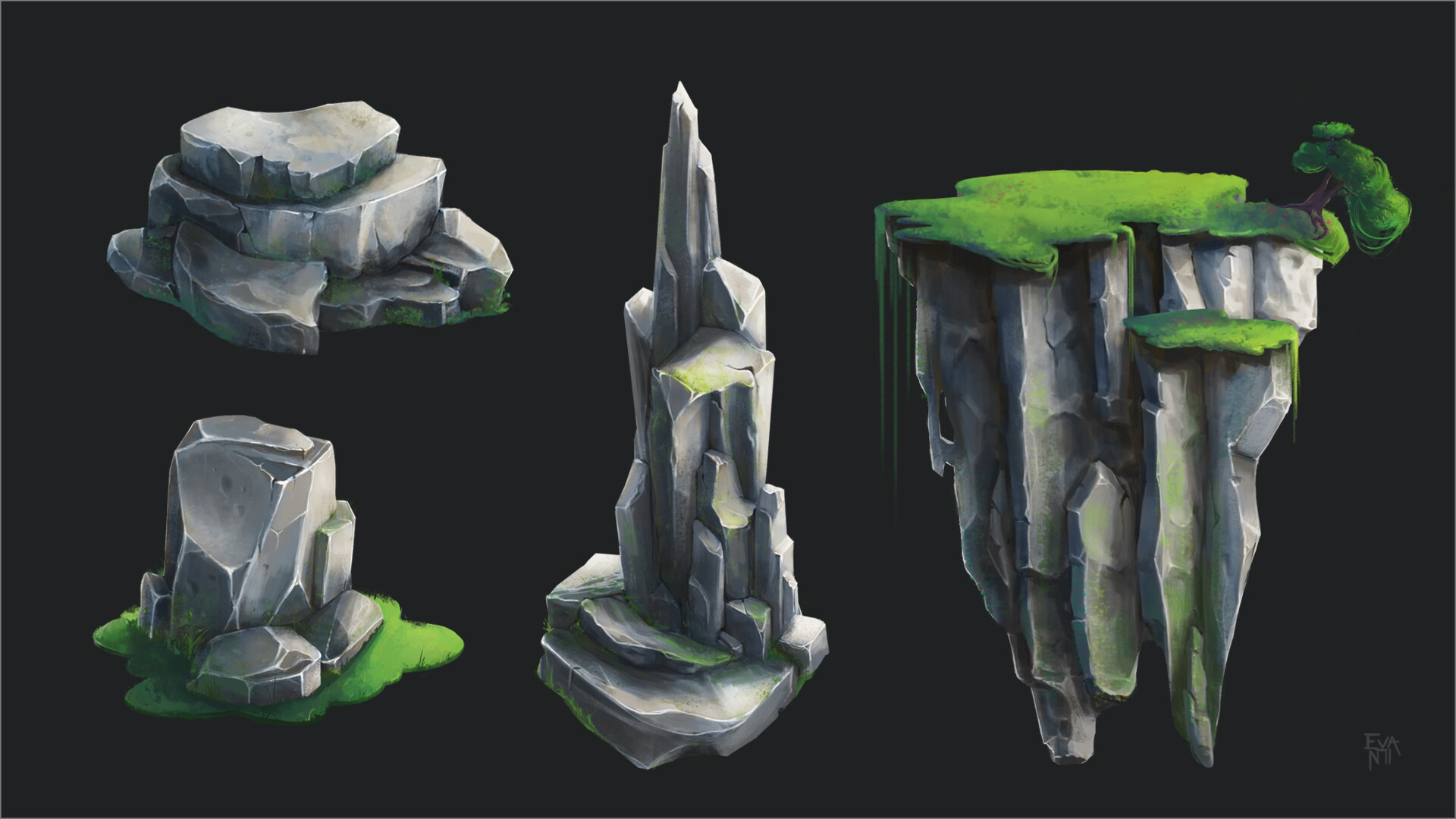 ArtStation - Rocks