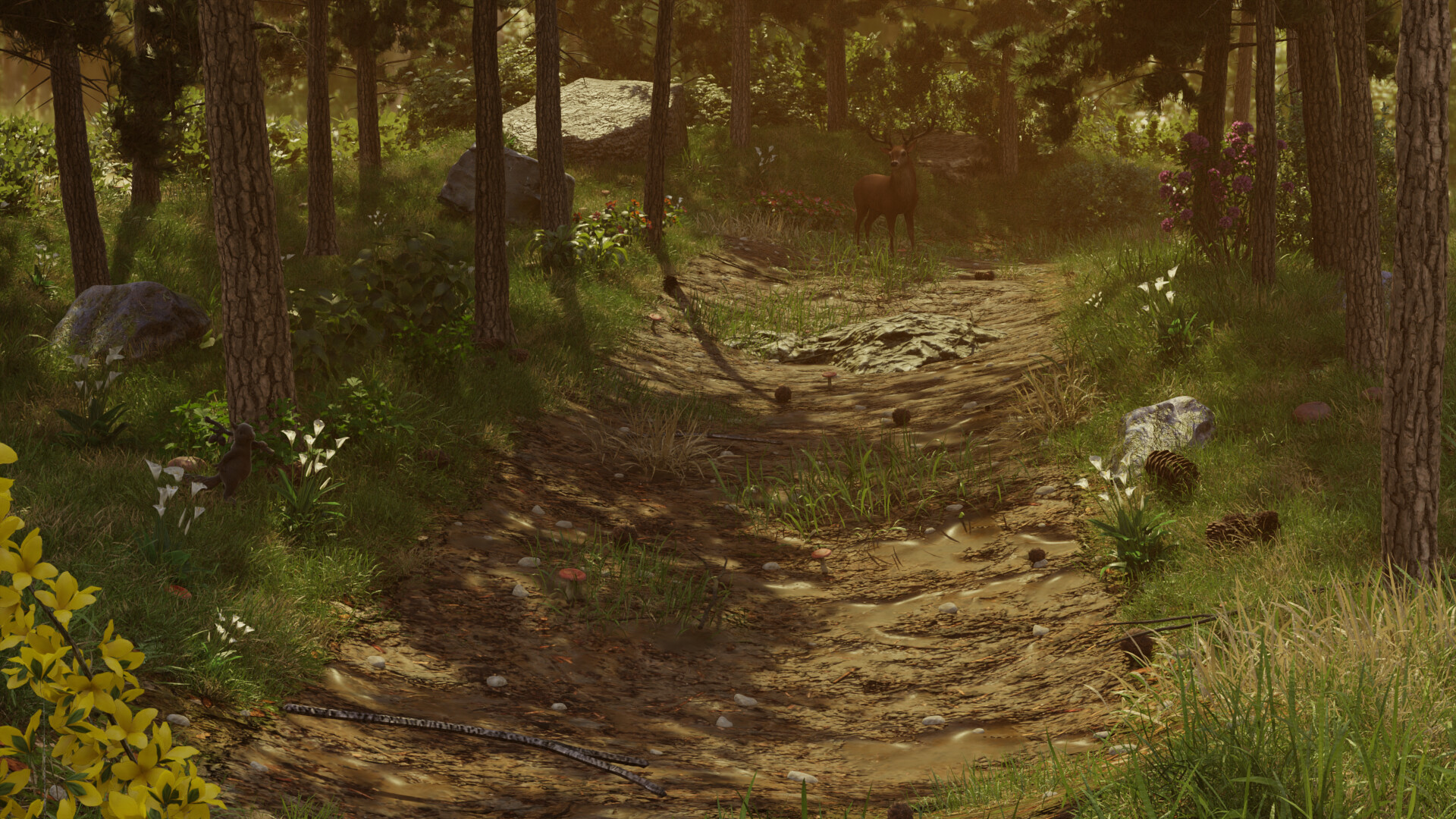 ArtStation - Forest Path