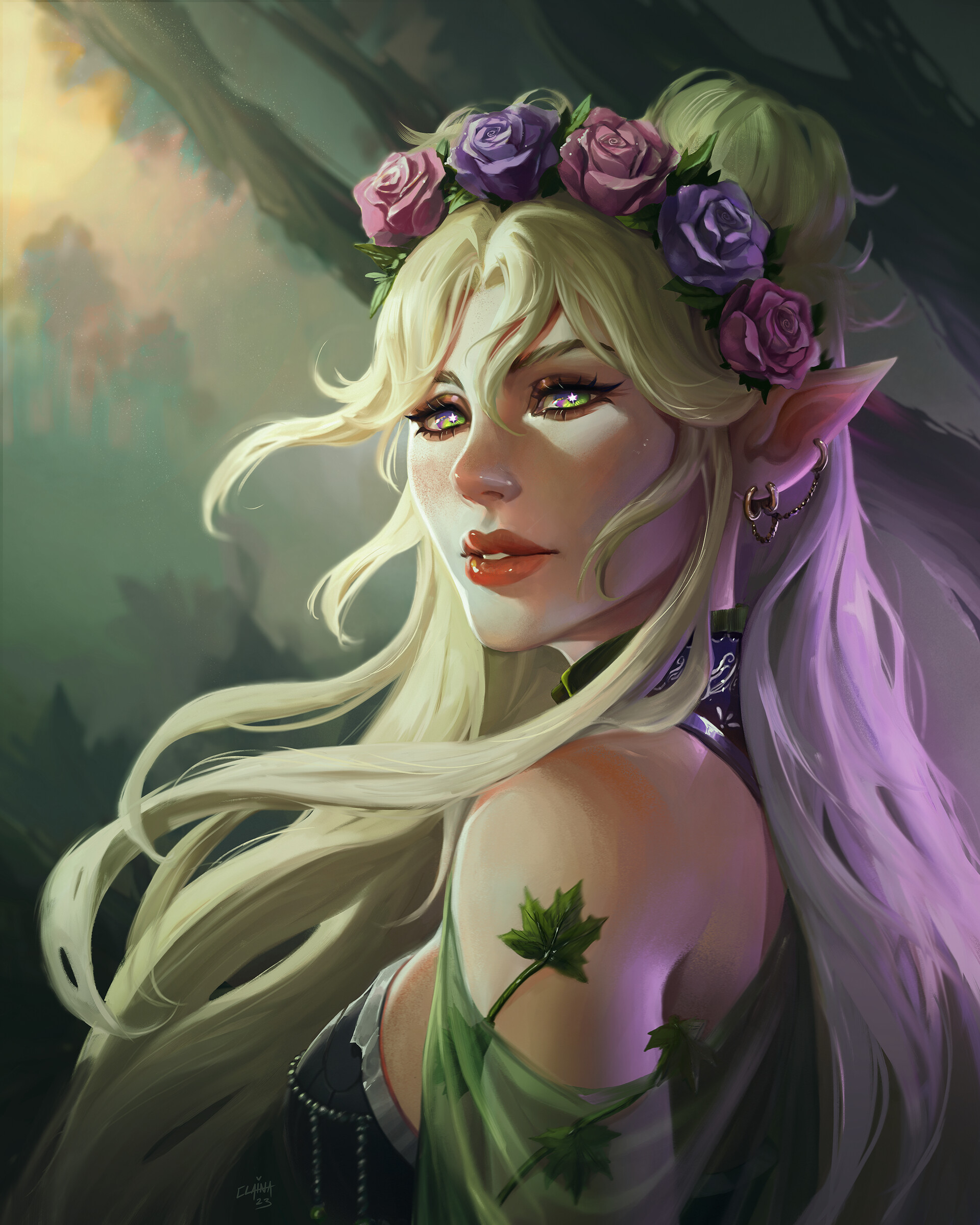 ArtStation - Elf - Poison Ivy