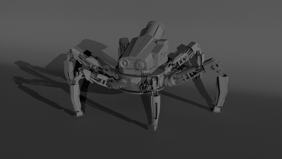 ArtStation - Spider Bot