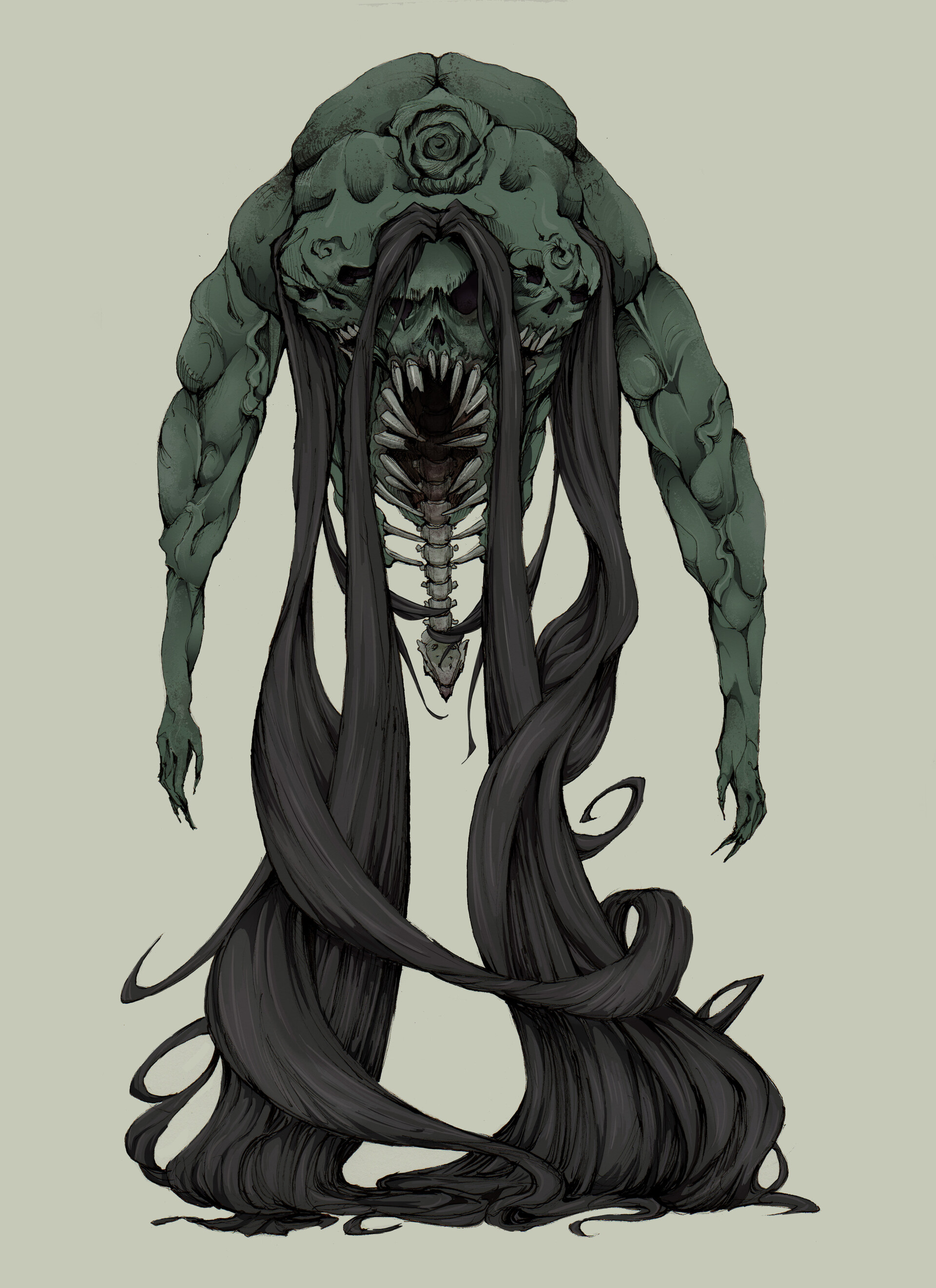 ArtStation - Sketch of a Monster