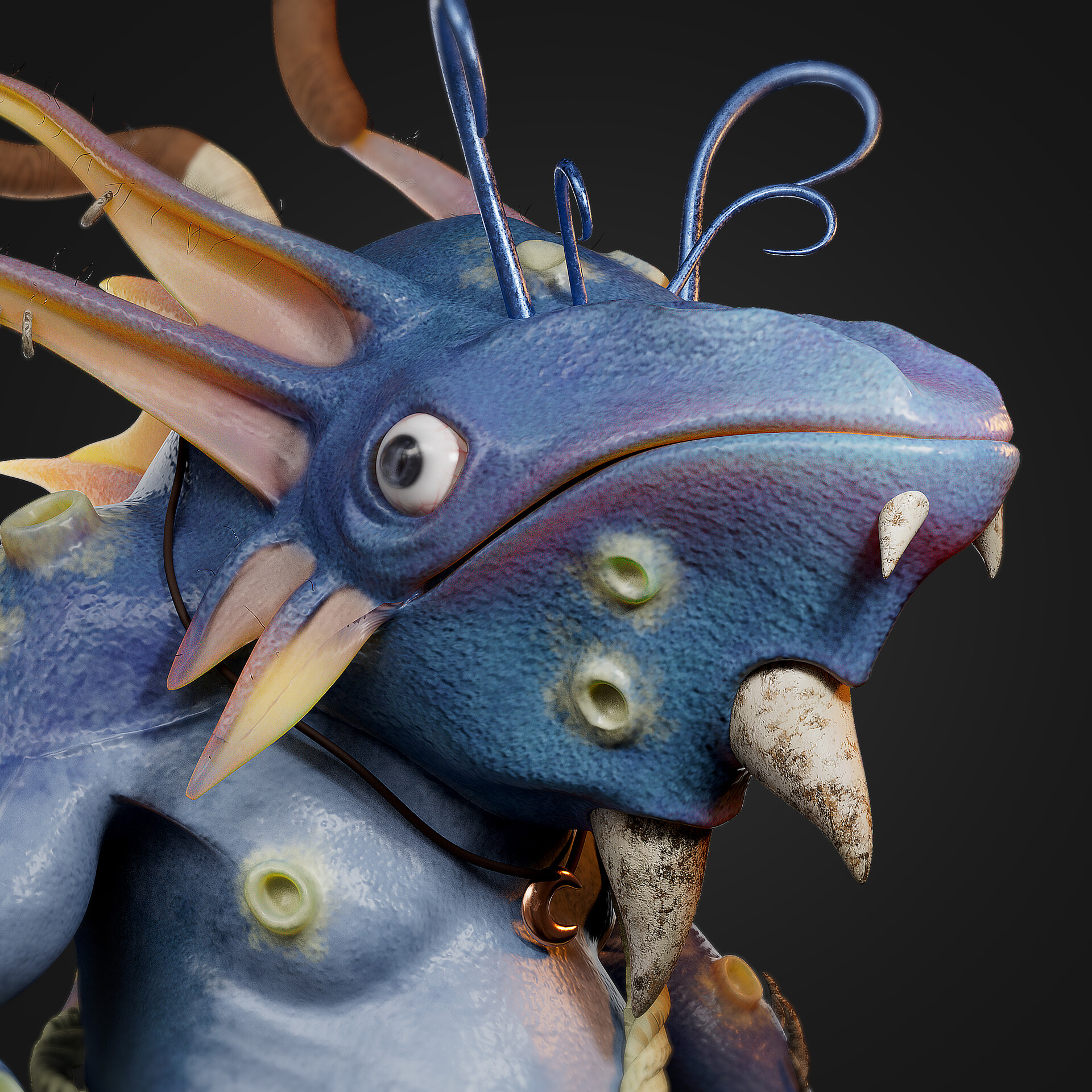 ArtStation - Fish Creature