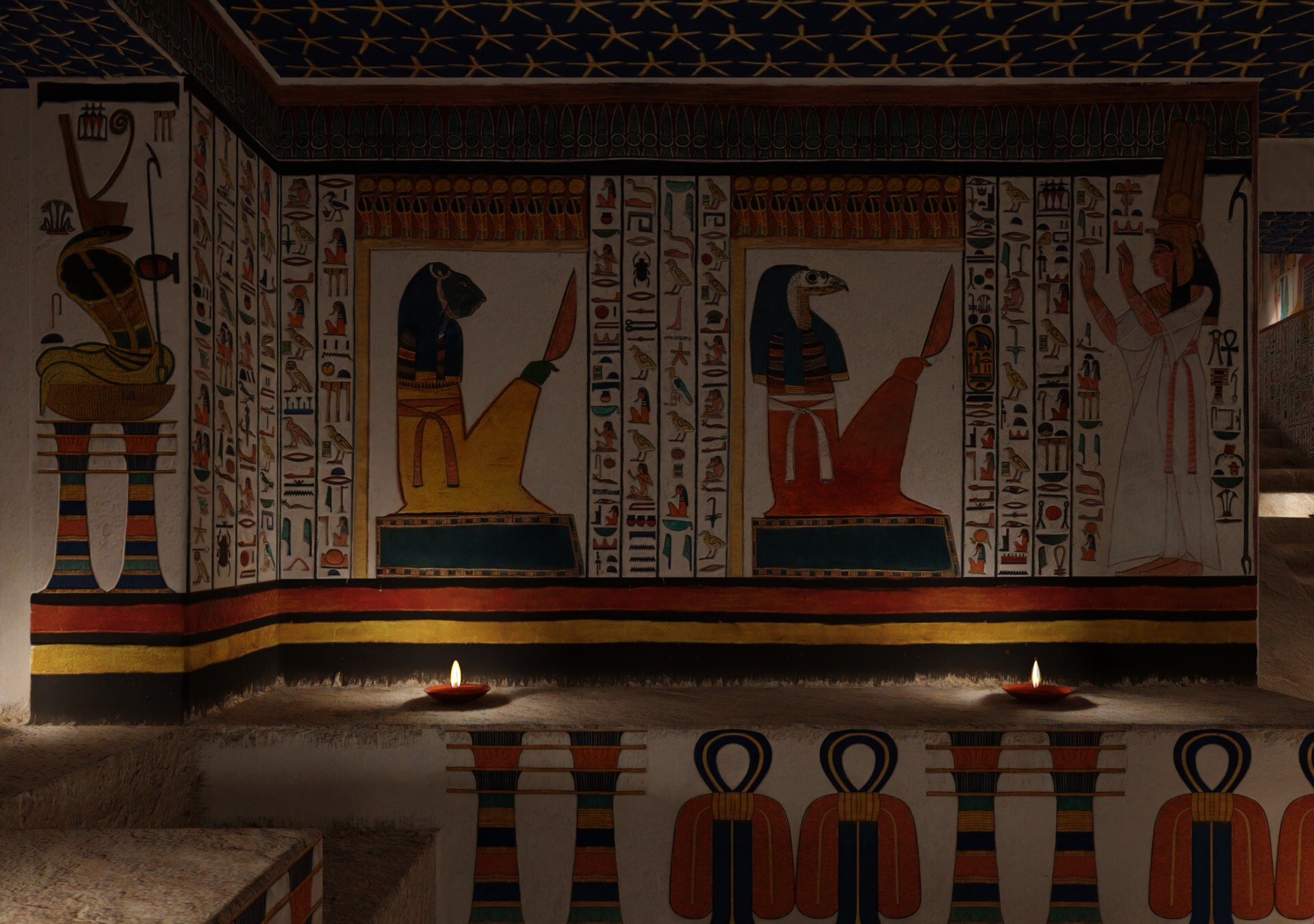 Virtual Box - 3D Reconstruction of the queen Nefertari tomb