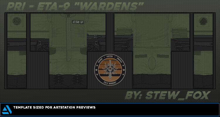 ArtStation - Eta-9 "Wardens" Mopp Suit