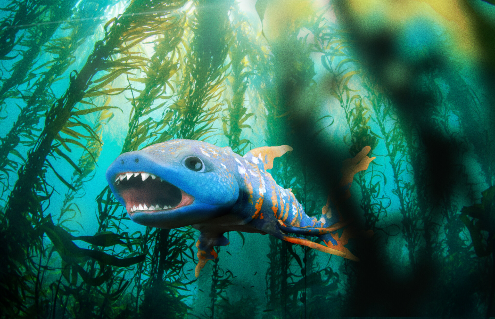 ArtStation - Leafy Shark