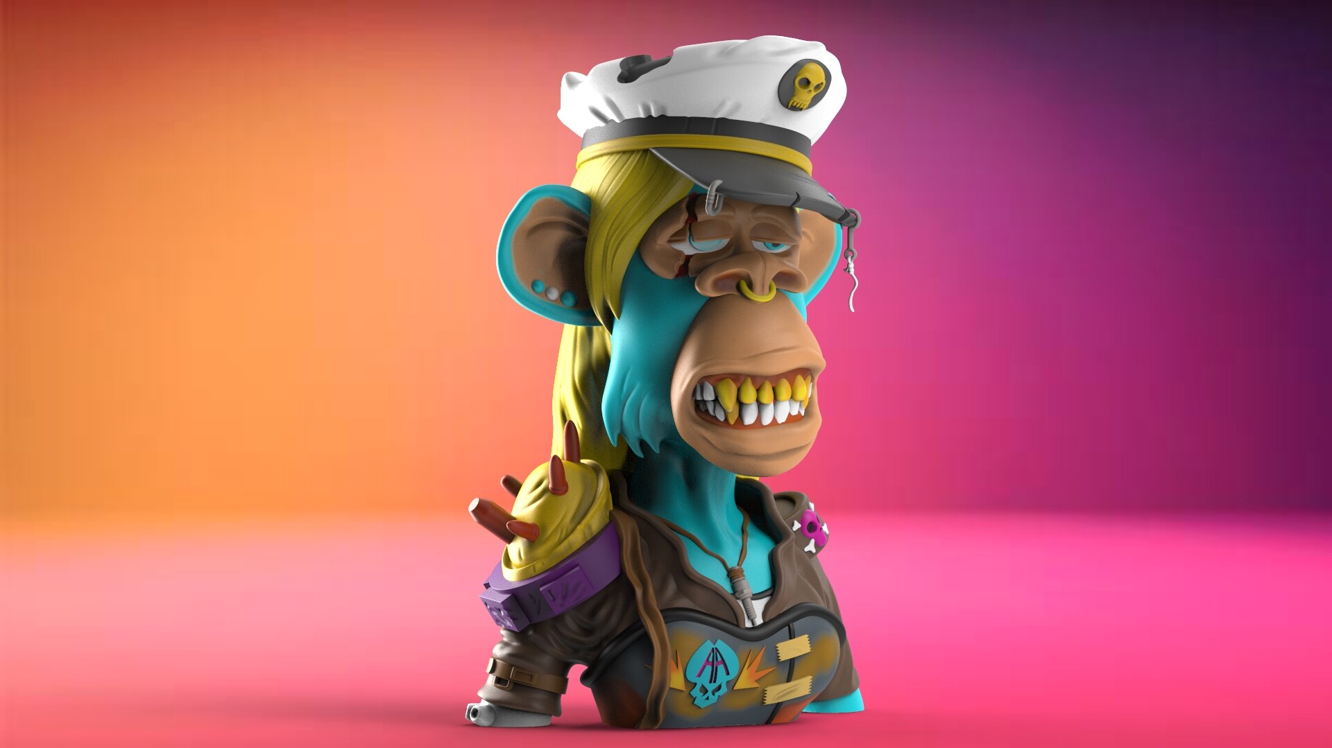 ArtStation - apocalyptic monkey collection #1