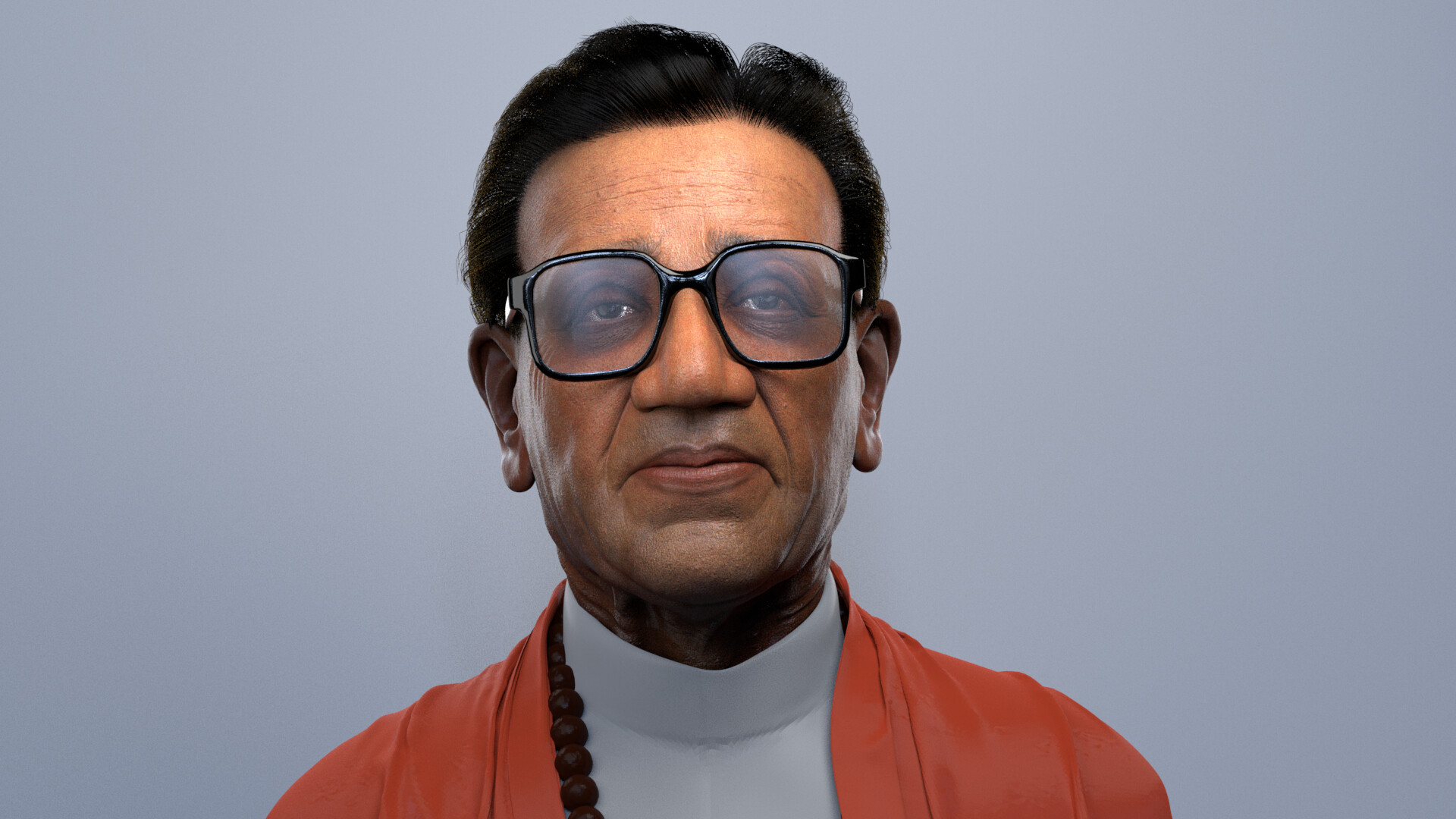 ArtStation - Shri Balasaheb Thackeray - WIP