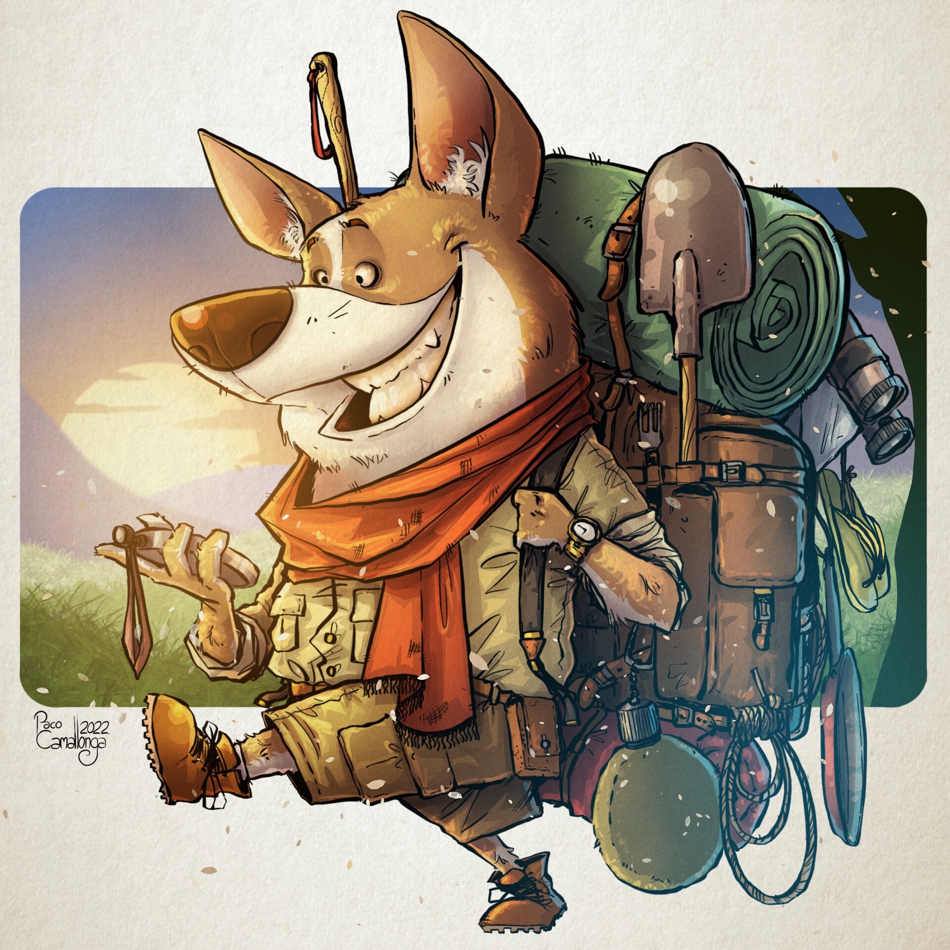 ArtStation - Dog Adventurer