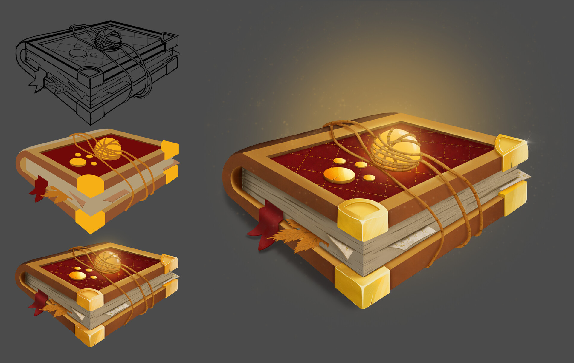 ArtStation - The magic book