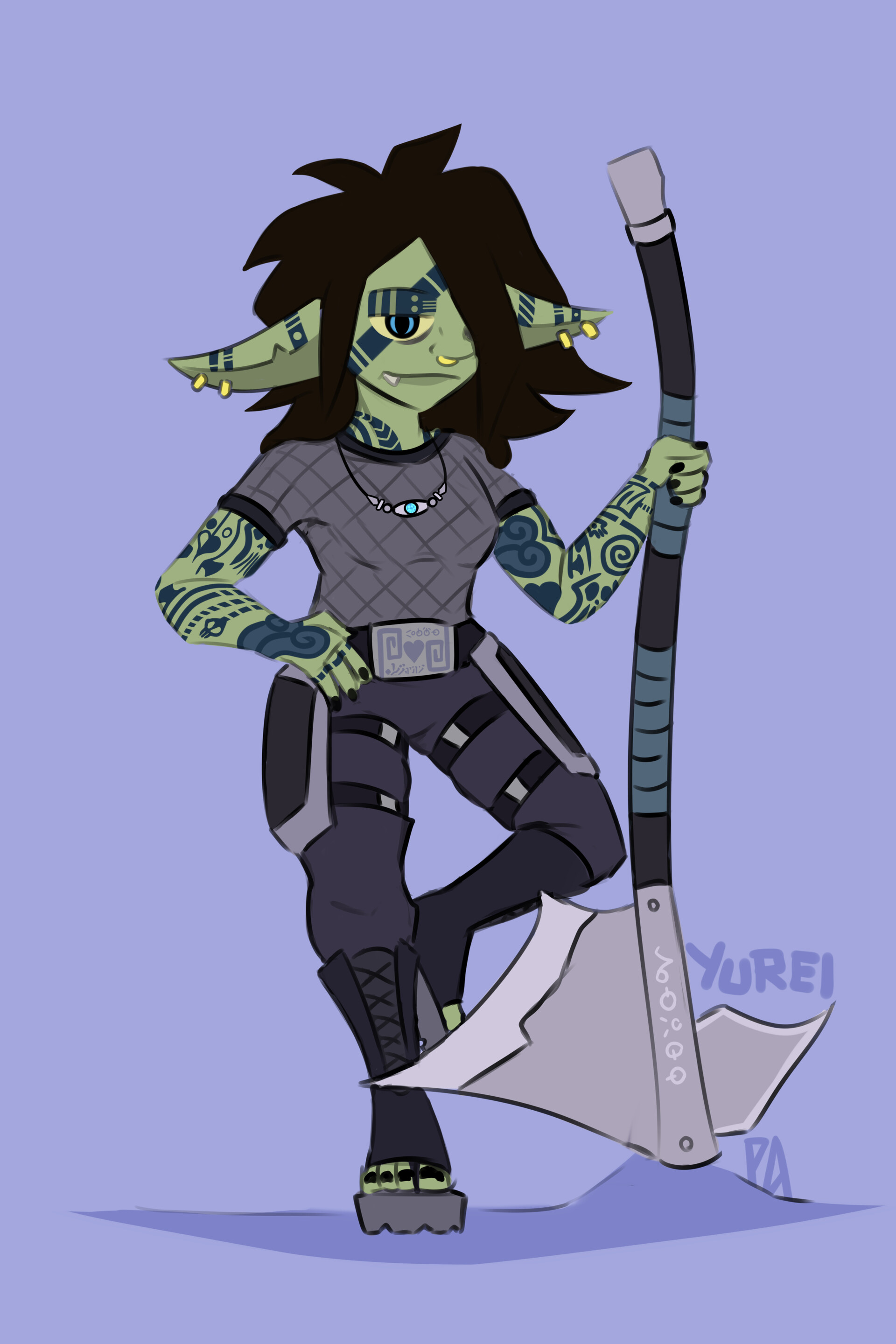 ArtStation - Yurei and Tsuchigumo