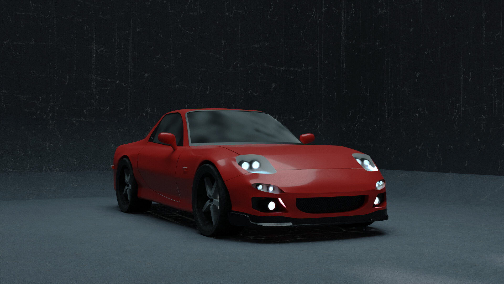 ArtStation - Mazda RX-7