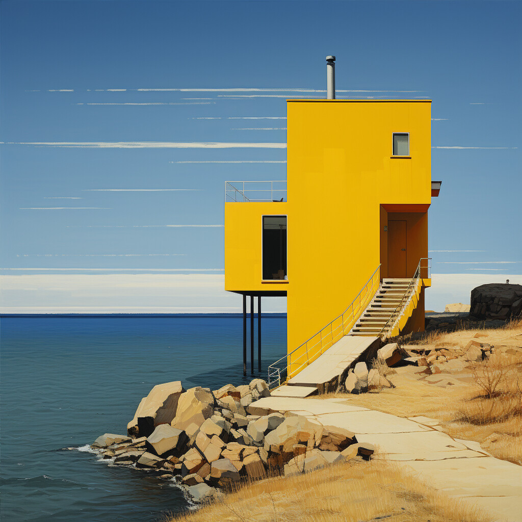 ArtStation - The Yellow House