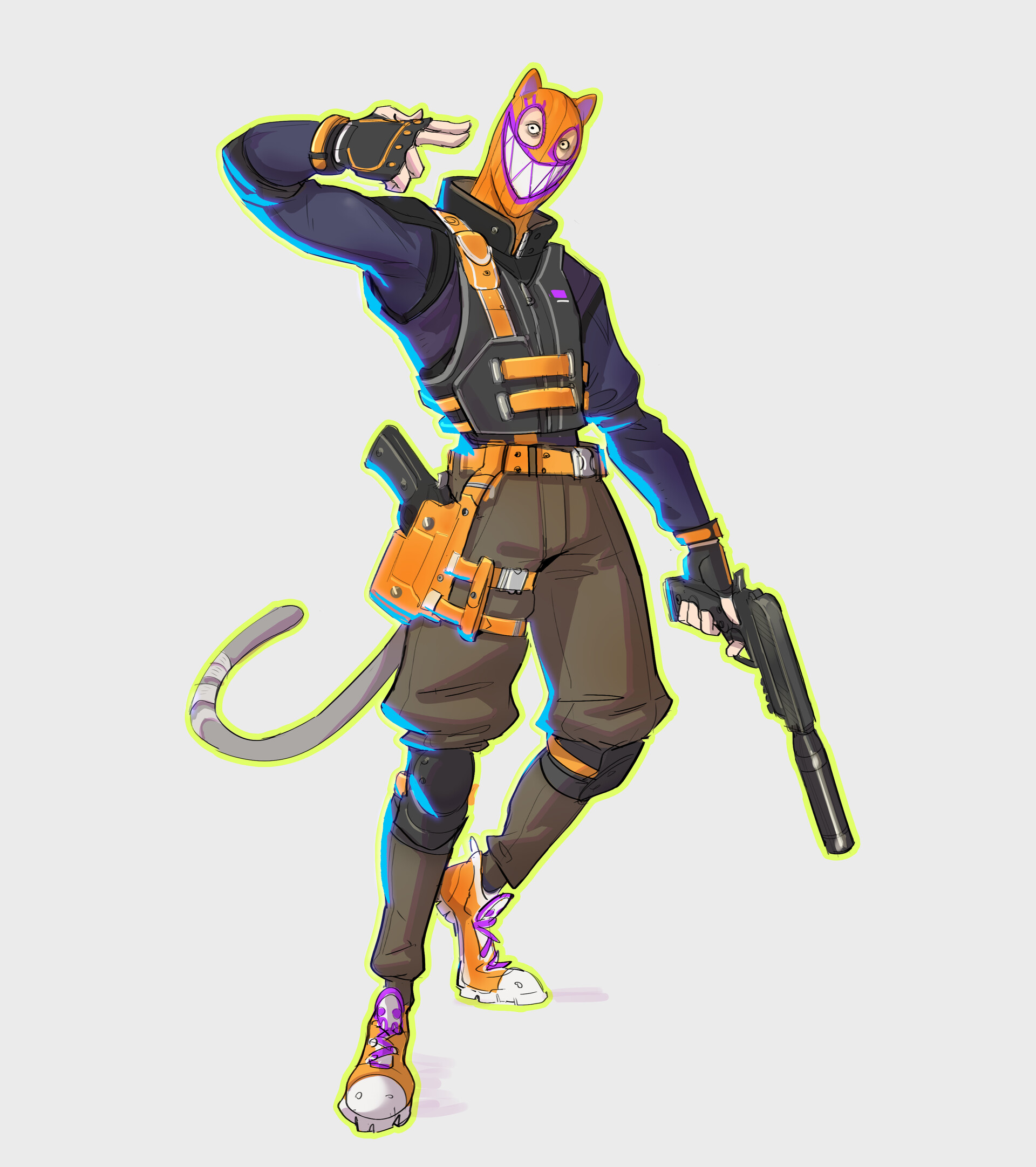 Pedro Ferrer - character comp