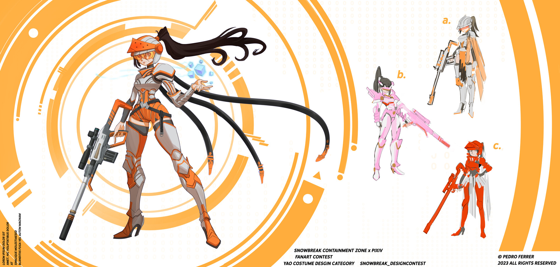 Pedro Ferrer - character comp