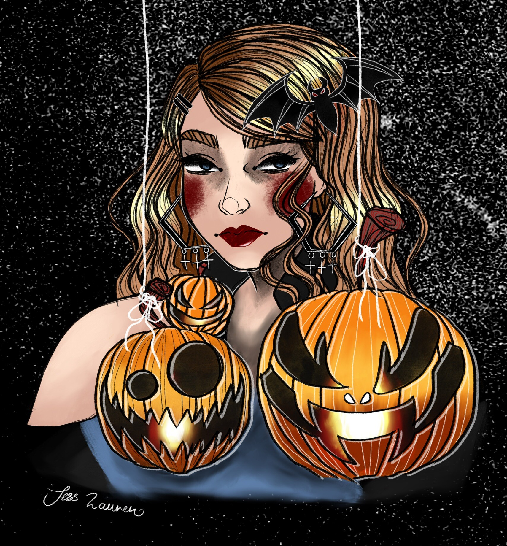 ArtStation - Halloween Draw this in your style