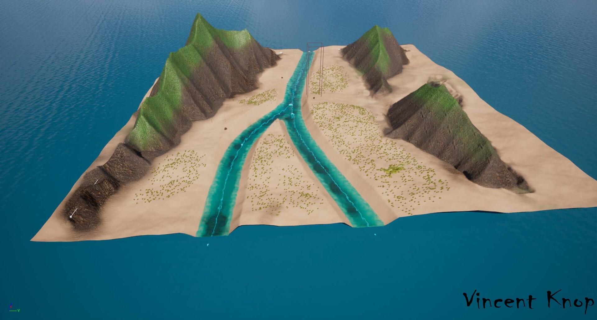 ArtStation - Some beach, somewhere.