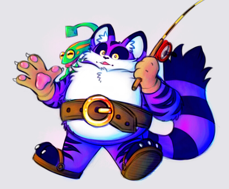 ArtStation - Big the Cat redesign