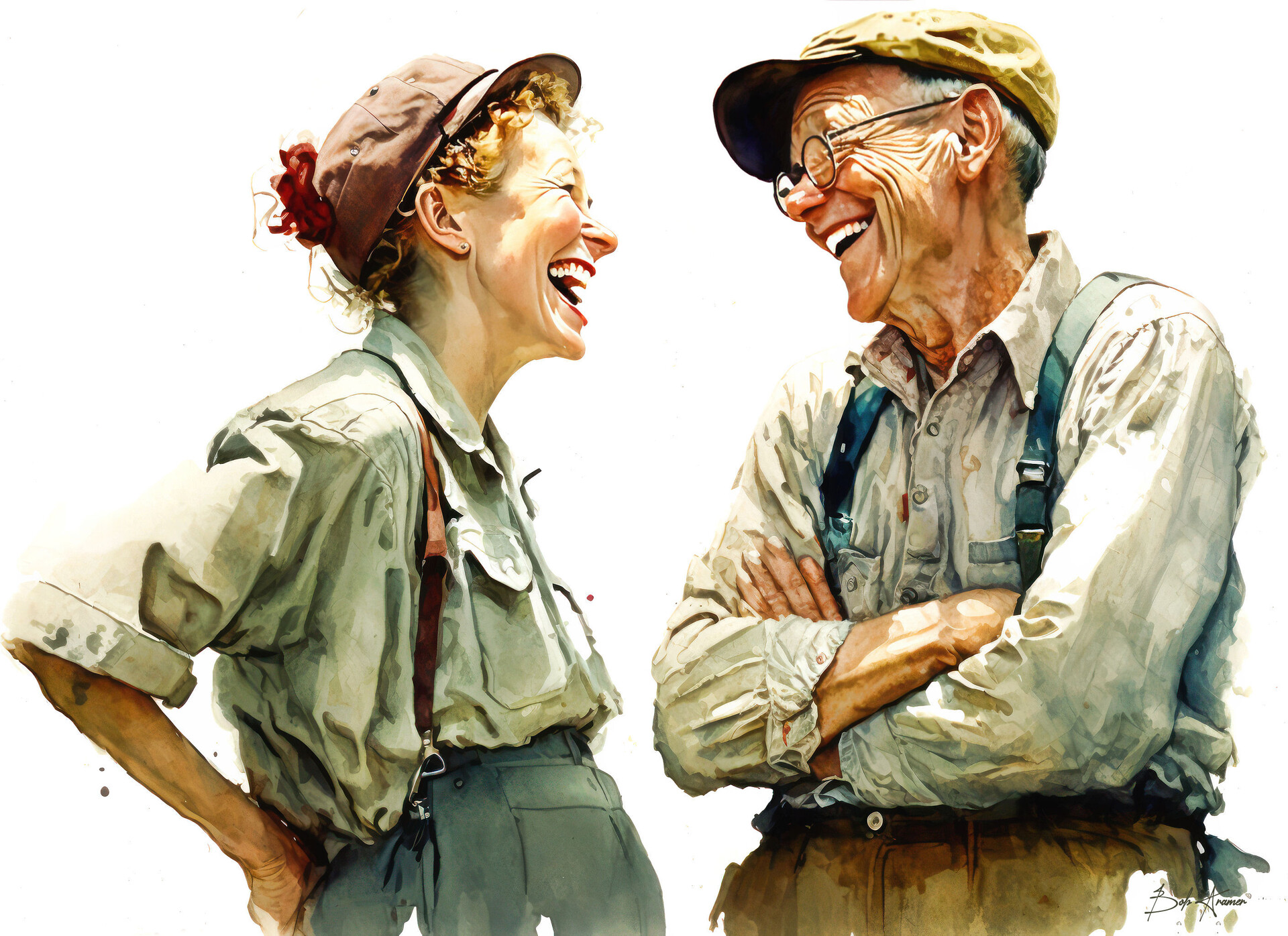 ArtStation - It's Laughter That Keeps Us Young