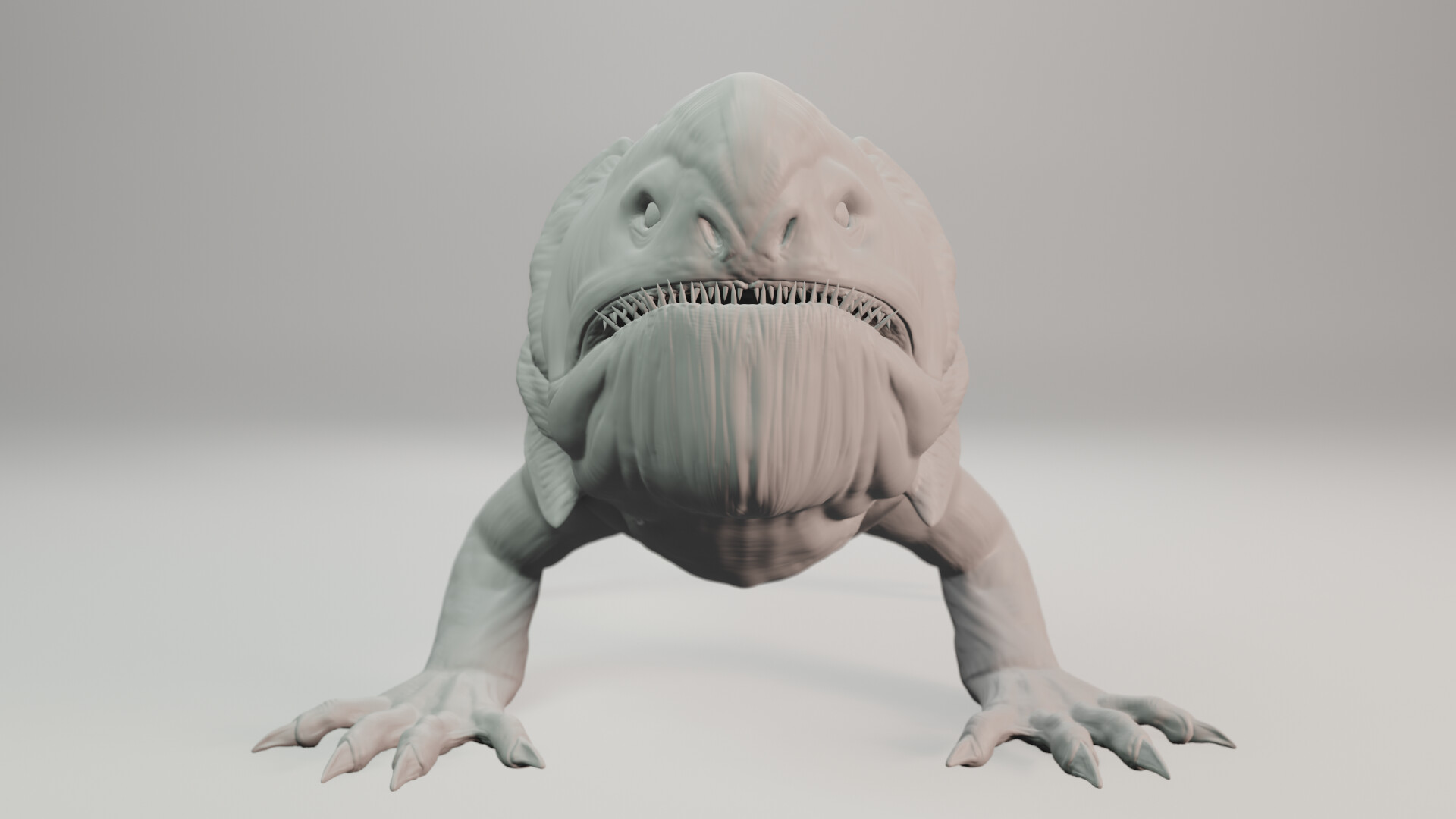Adrian Pagador - PROWLER - 3D Realistic Creature from my 3D Modeling ...