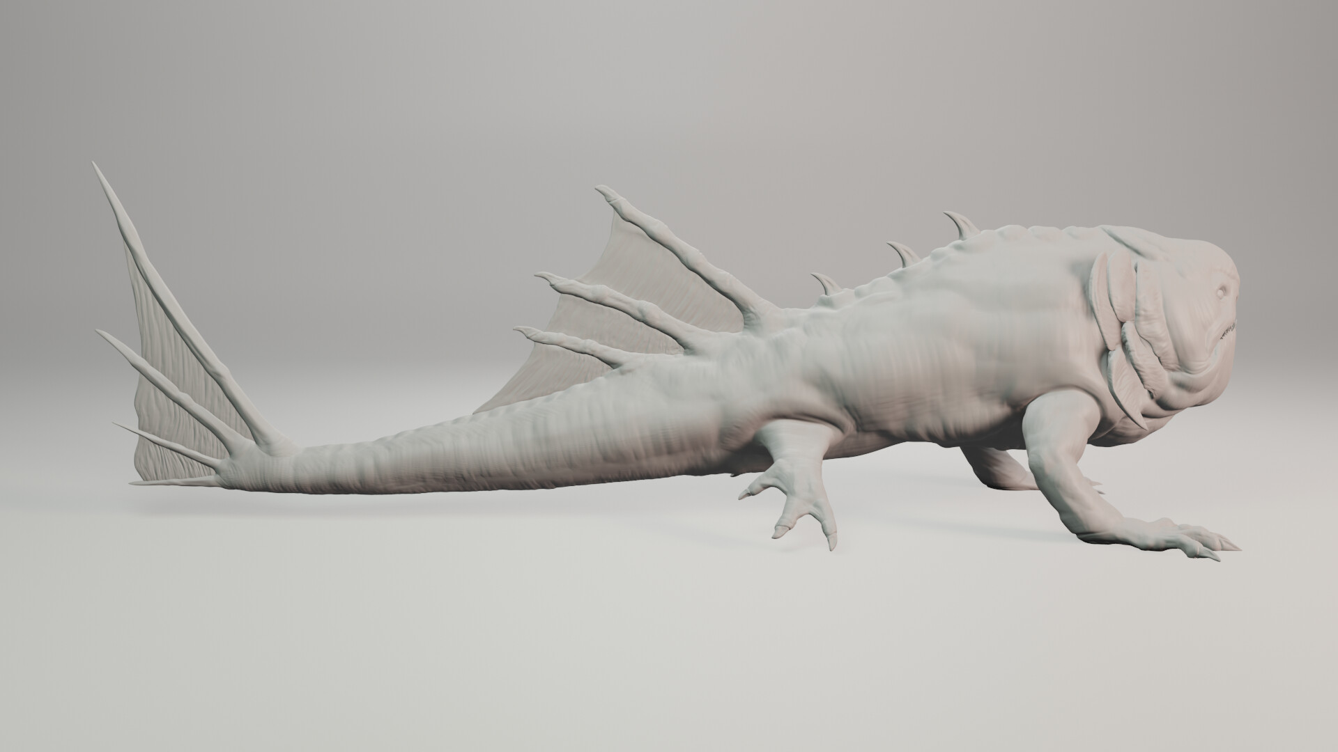 Adrian Pagador - PROWLER - 3D Realistic Creature from my 3D Modeling ...