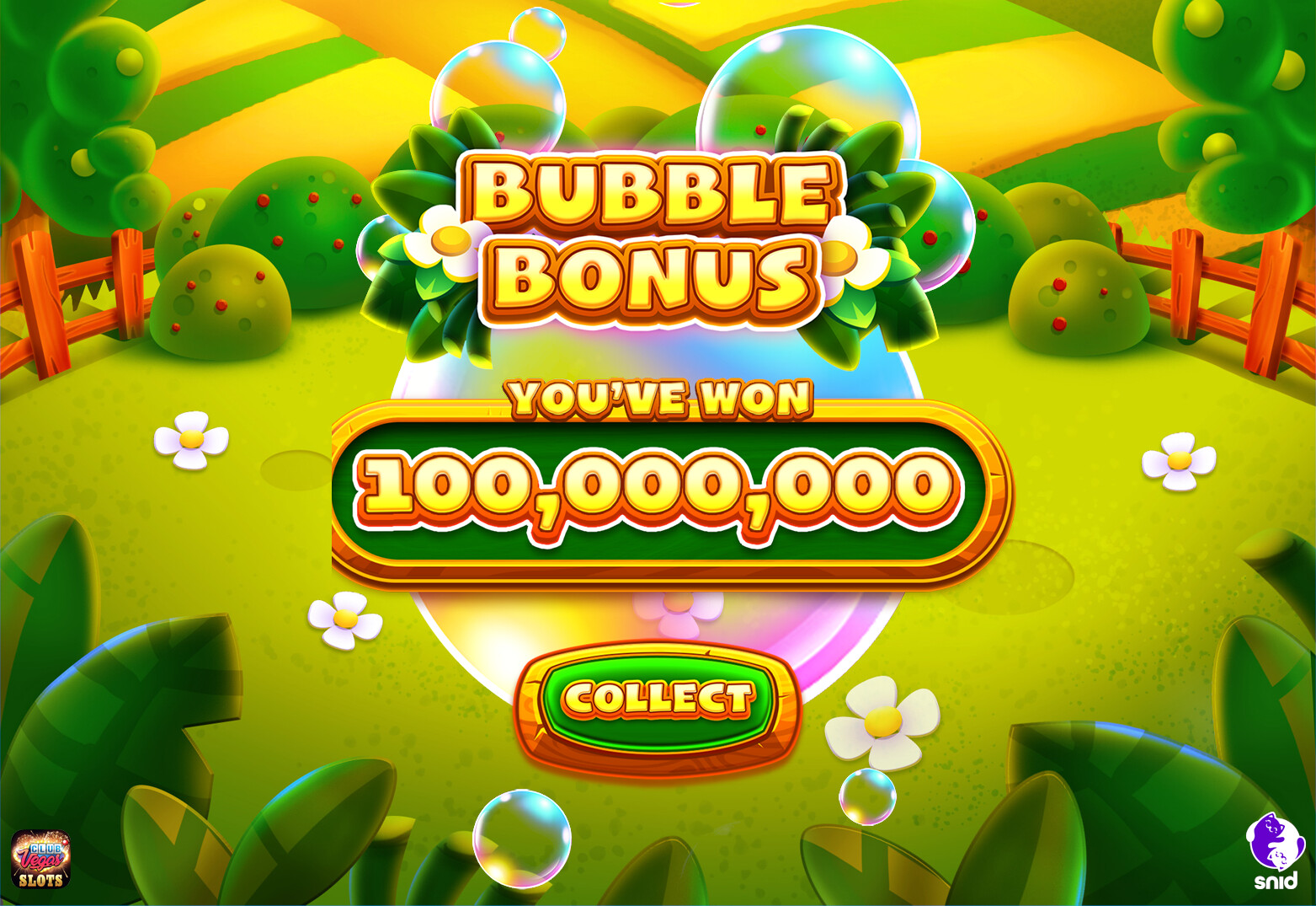 SNID Art Studio - Bubble farm Slot Game