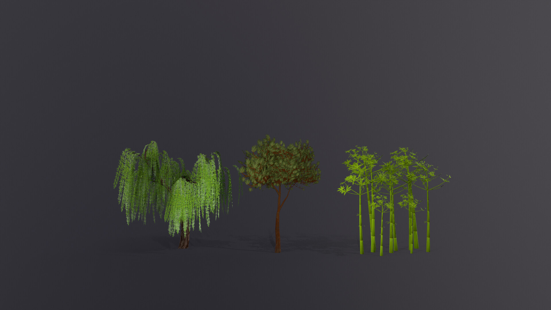 Olena - Fantasy stylized trees: hand-painted Unreal Engine foliage