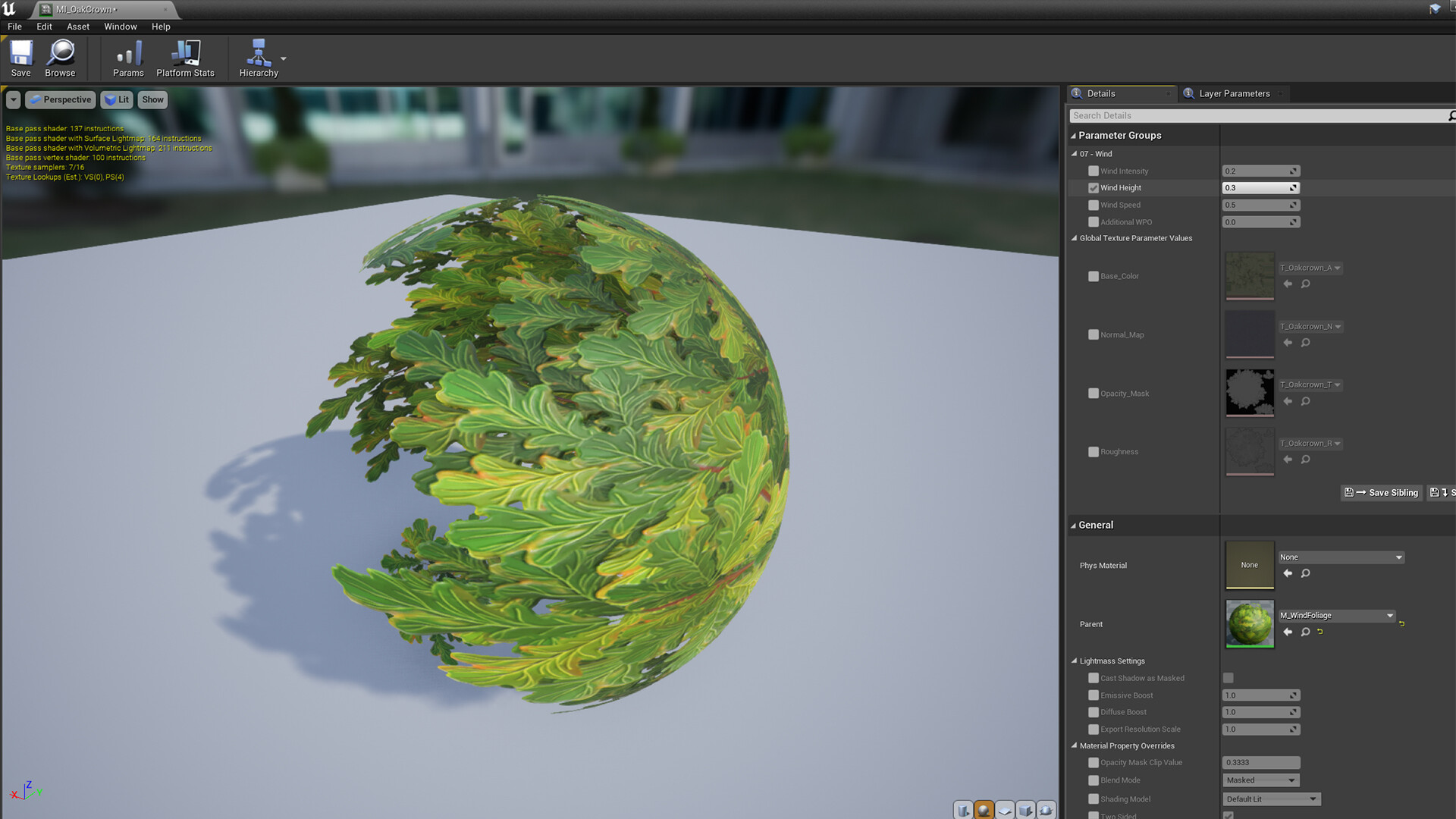 Olena - Fantasy stylized trees: hand-painted Unreal Engine foliage