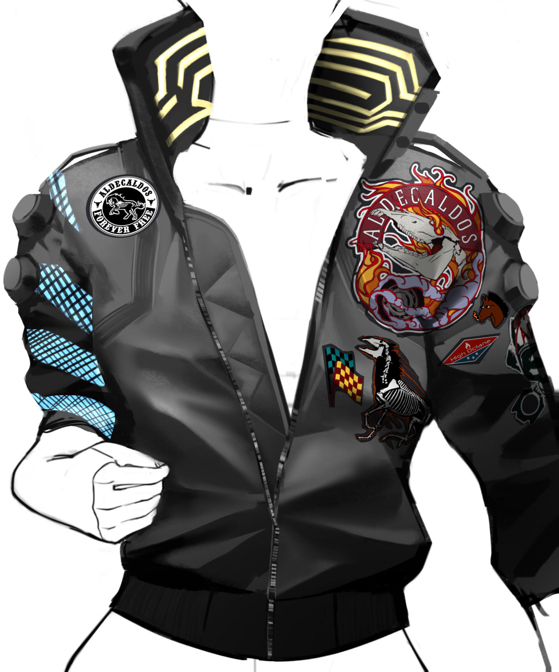 ArtStation - Jacket Commission