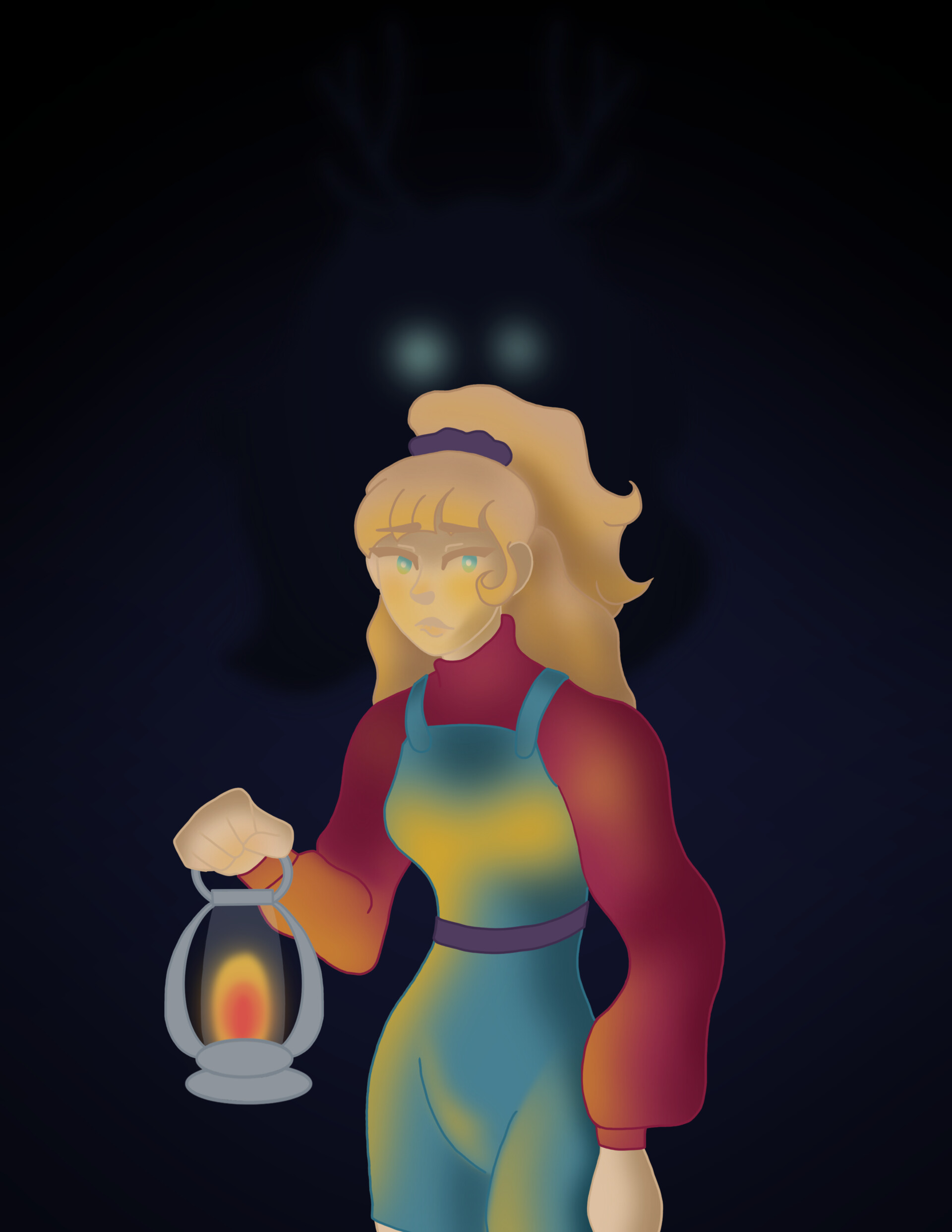 ArtStation - She's Behind Me