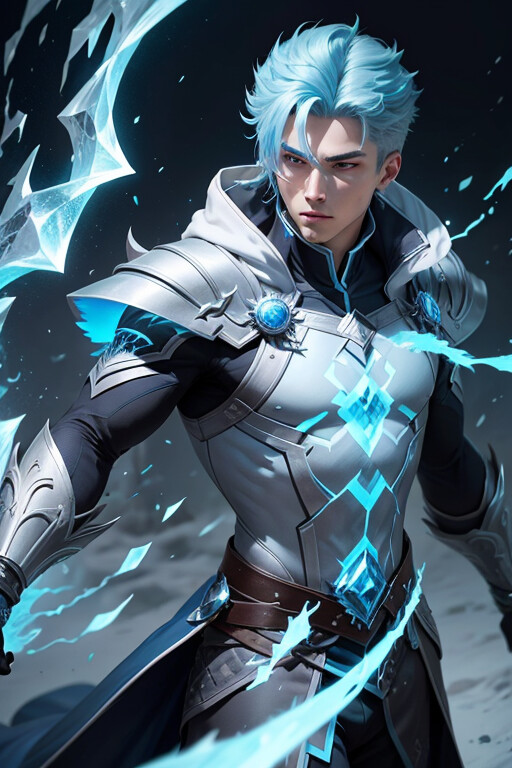 🌹💛RWBY ROSE - "Azure Frost: Tides of Destiny"