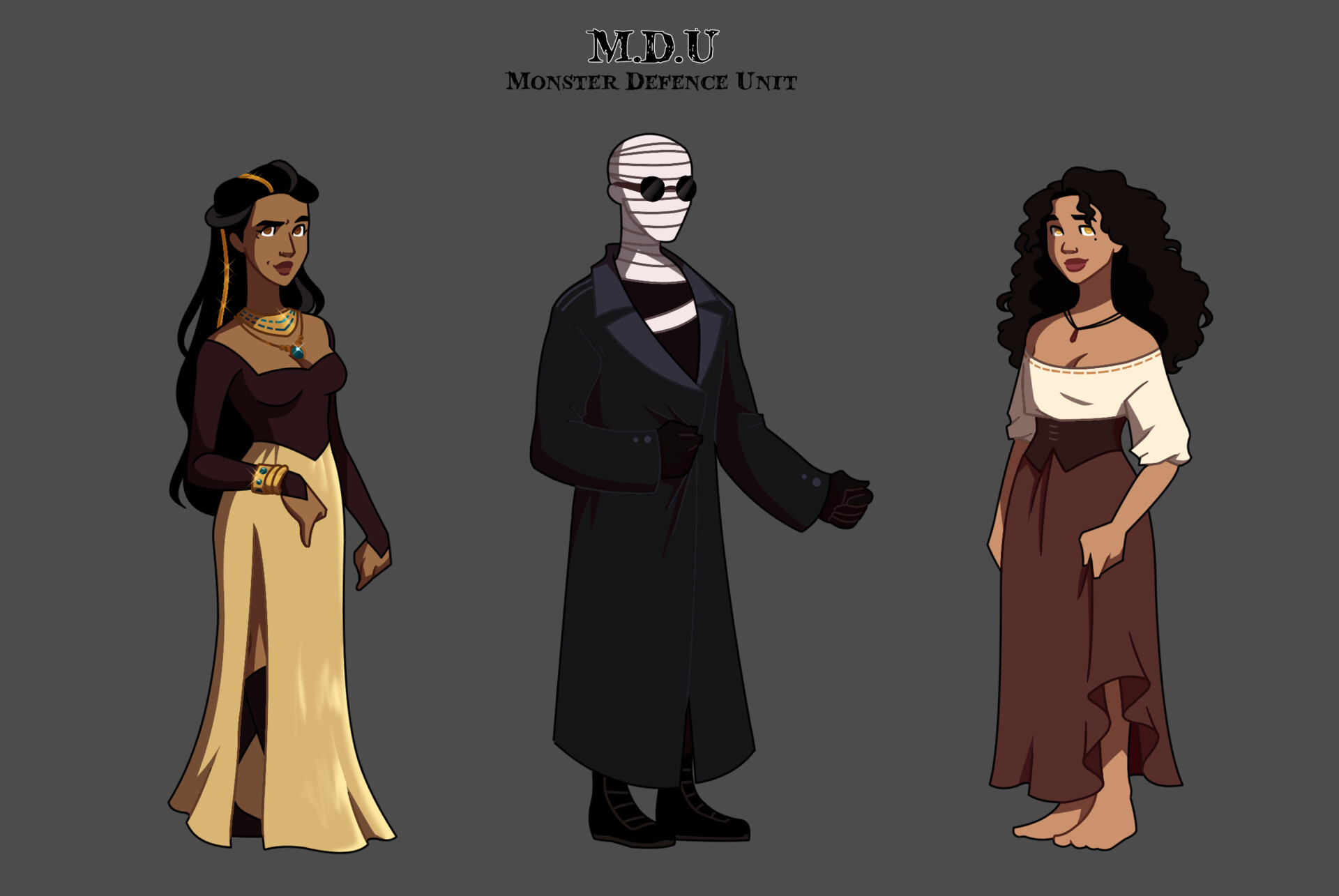 ArtStation - M.D.U Characters (Part 3)