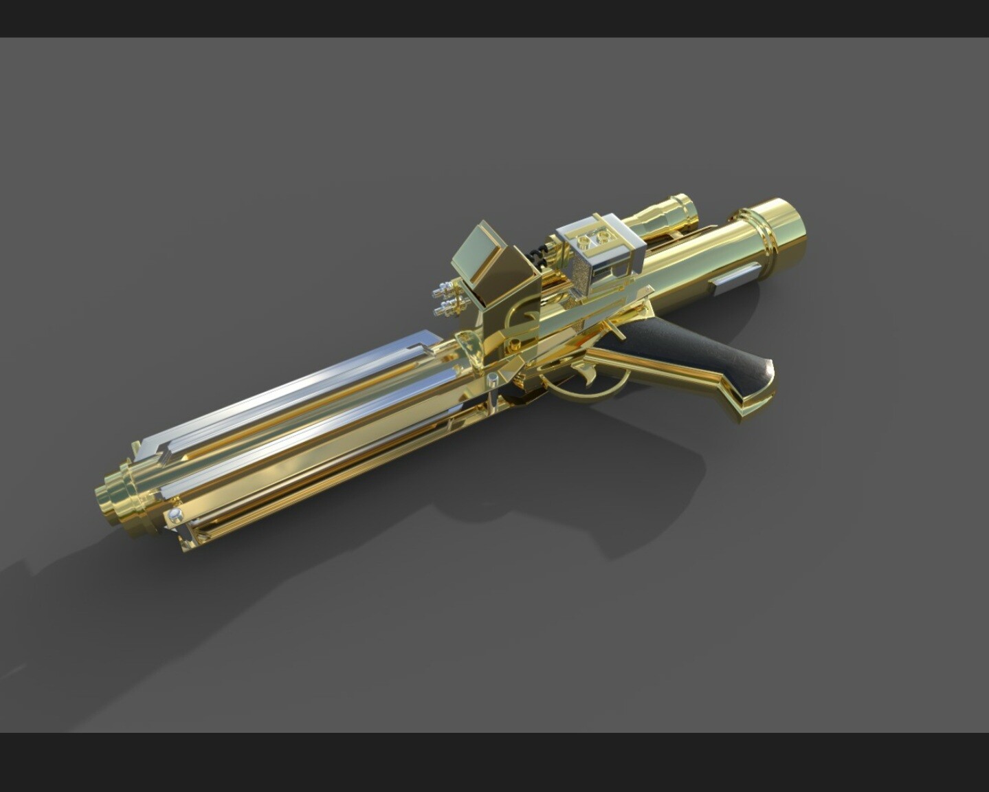 ArtStation - Gun Star Wars Gold