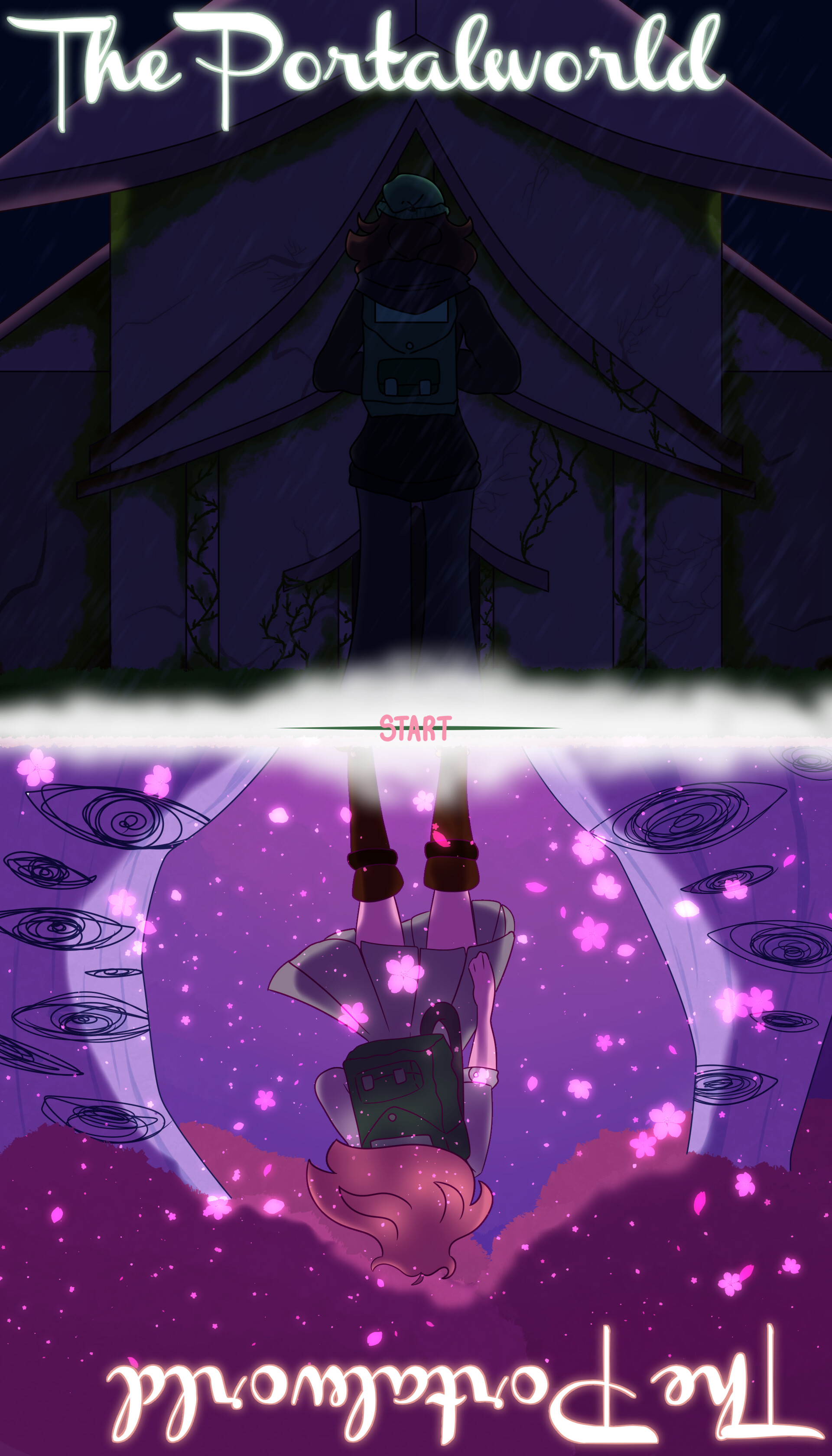ArtStation - The Portalworld • Title Screen