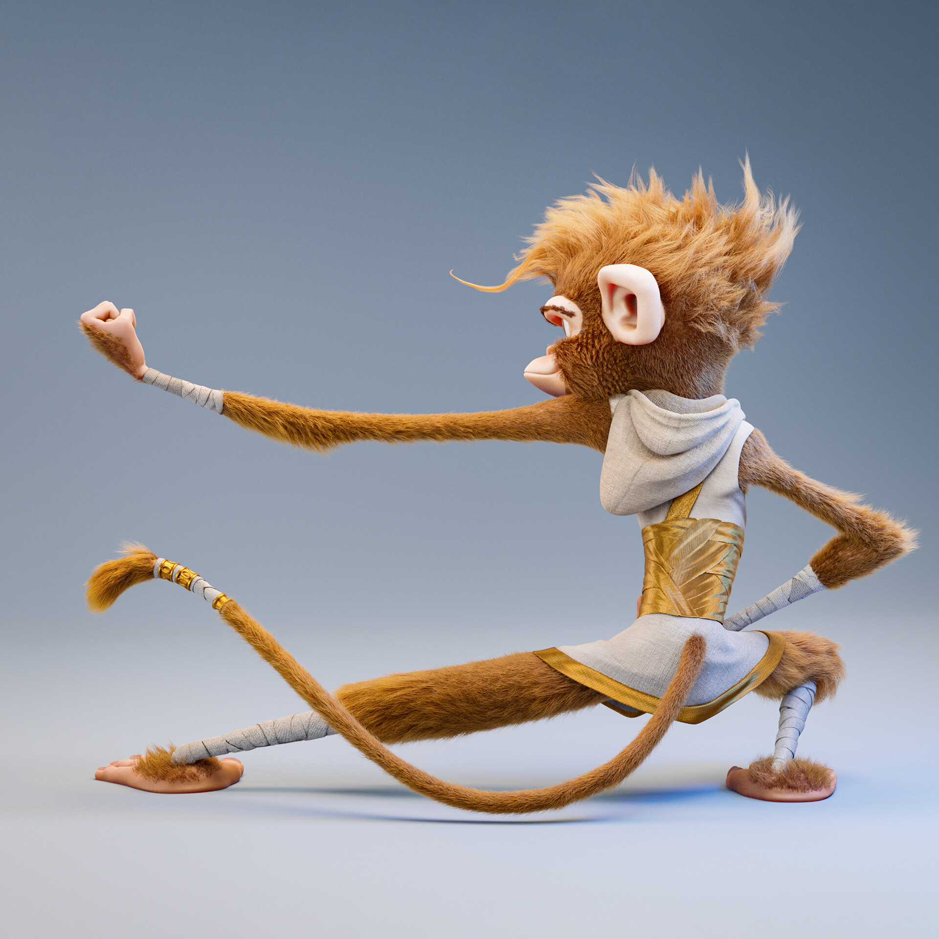 Jeremy Pajot - 3D Monkey King