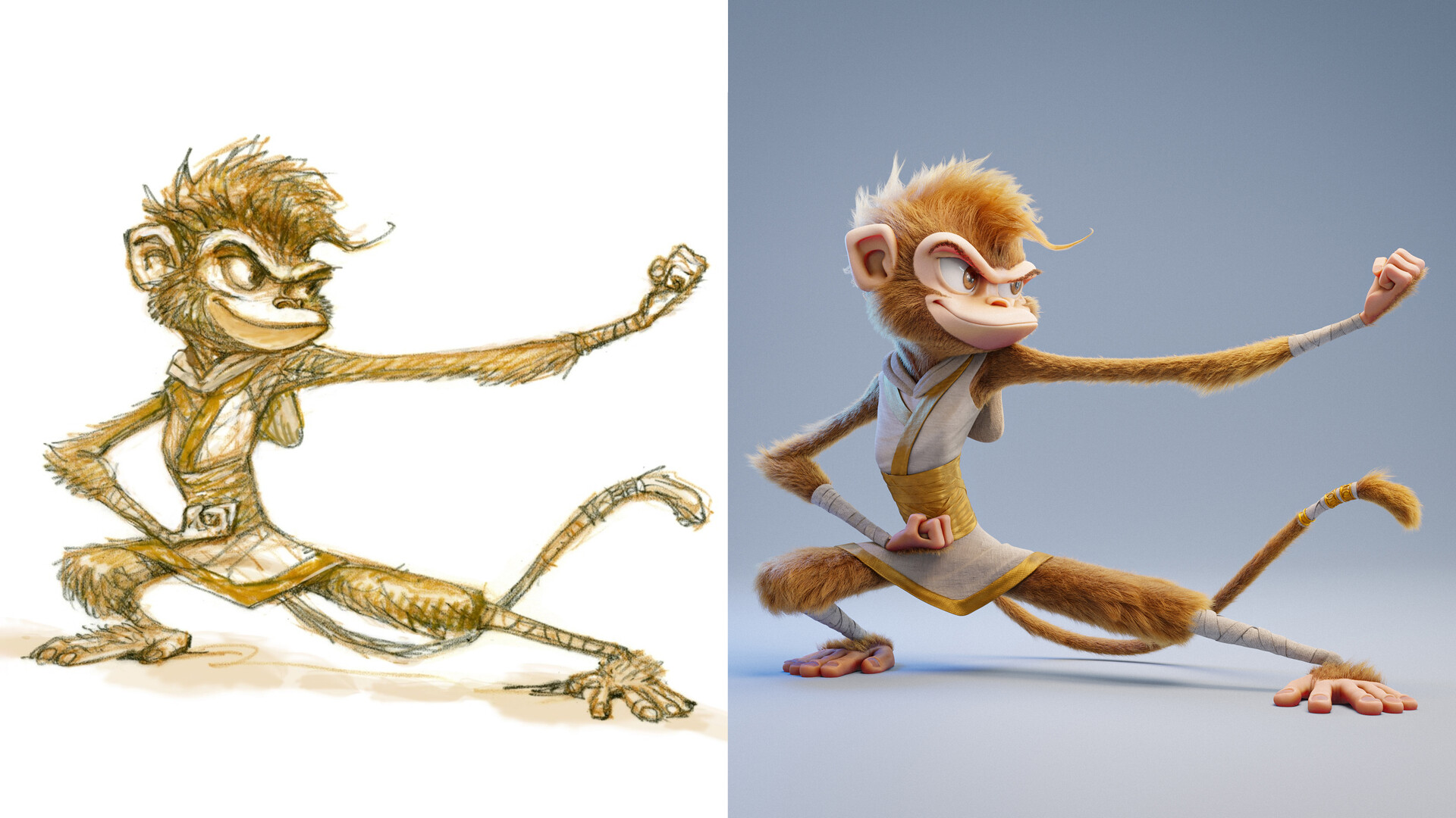 Jeremy Pajot - 3D Monkey King