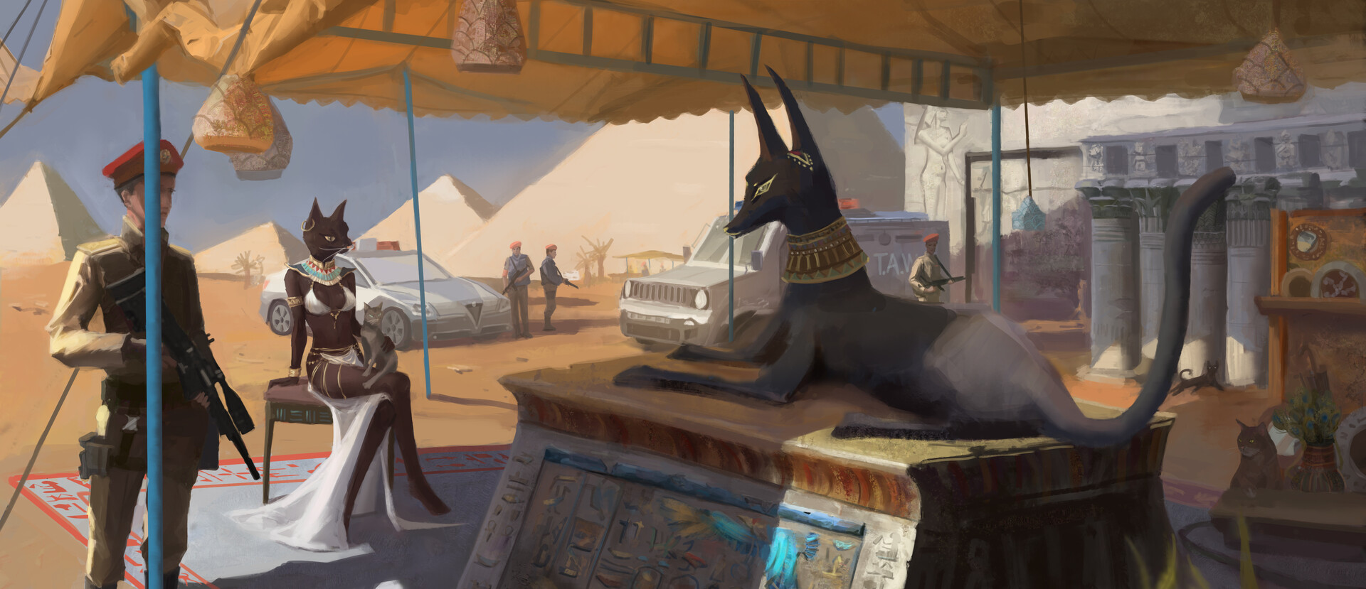 ArtStation - Anubis, times have changed！