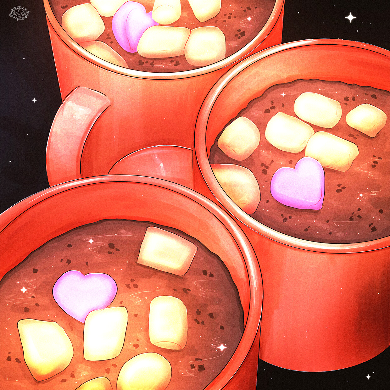 ArtStation - Hot chocolate