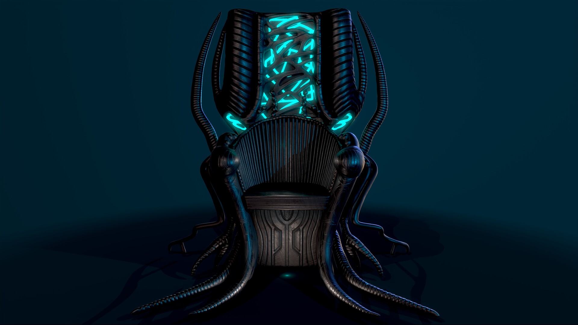 ArtStation - Alien Throne| Throne