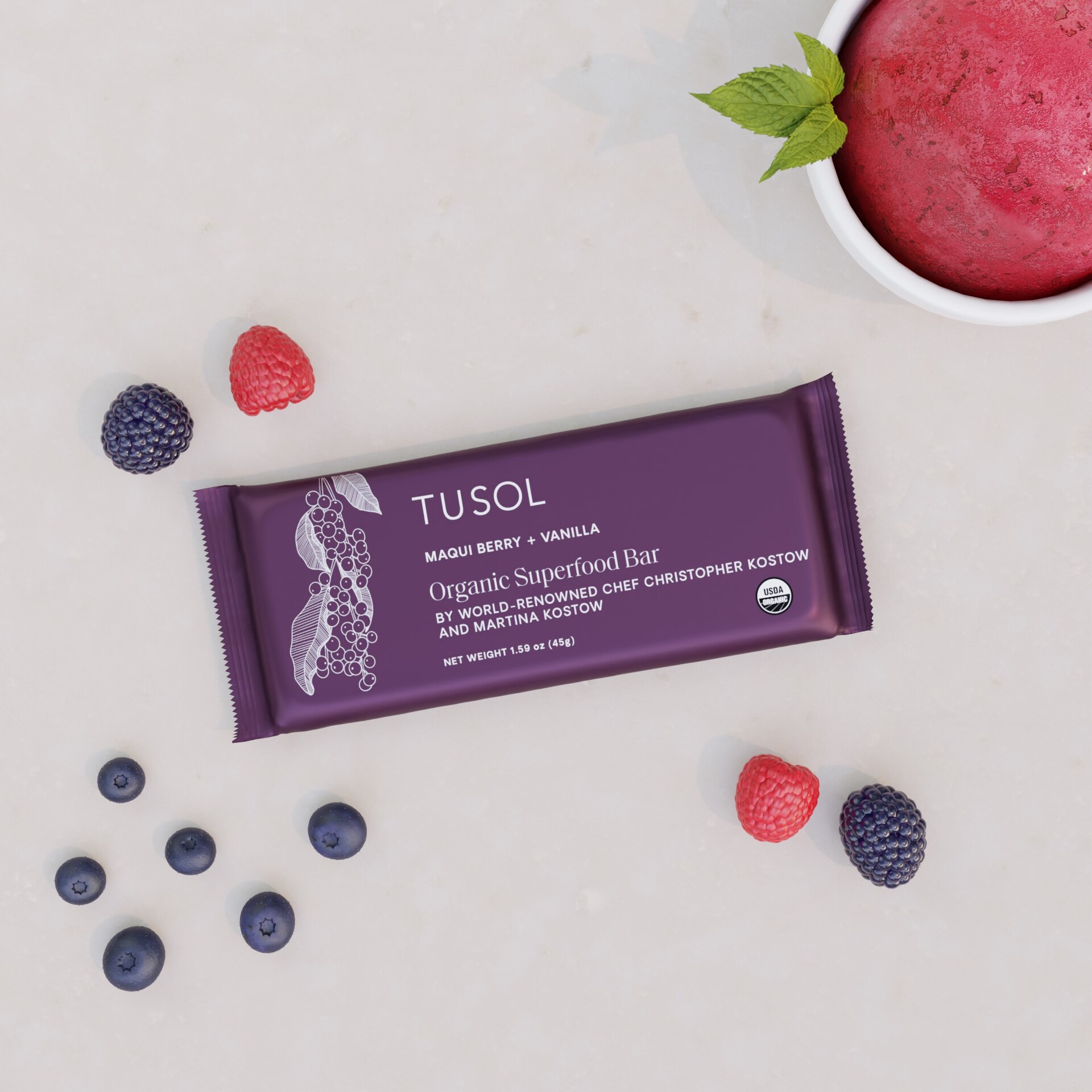 Kiwi Games - TUSOL Wellness protein bar renders