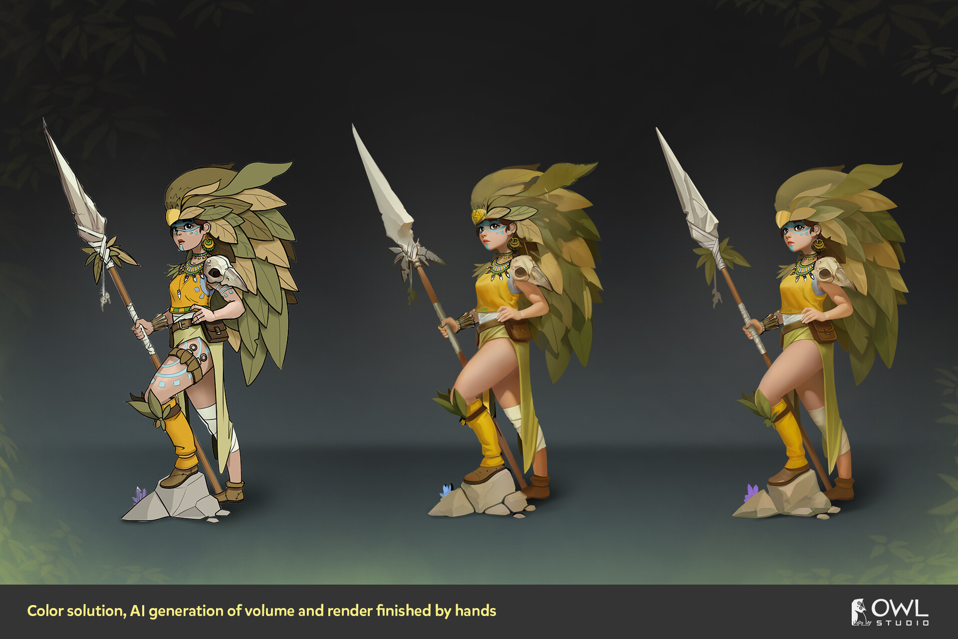 OWL Studio - Realistic character - Humanized Owl - Part 4