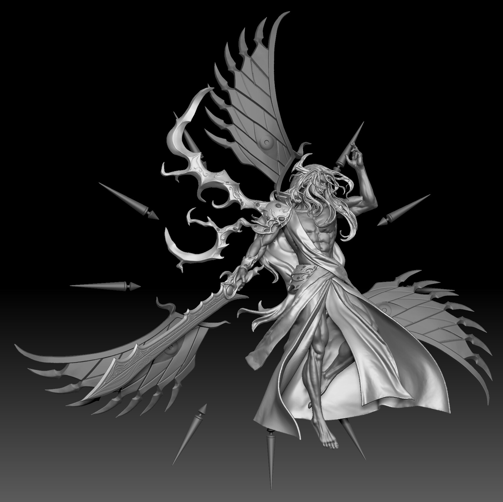 Tetsuya Chiba - Saint Sazantos - Fan Art