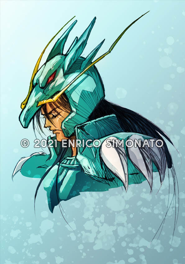 ArtStation - Saint Seiya - Shiryu